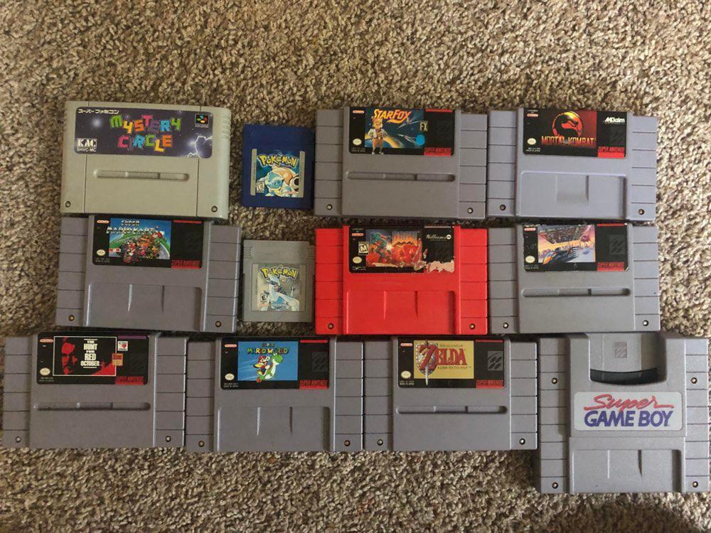 SNES Collection so far! | Scrolller