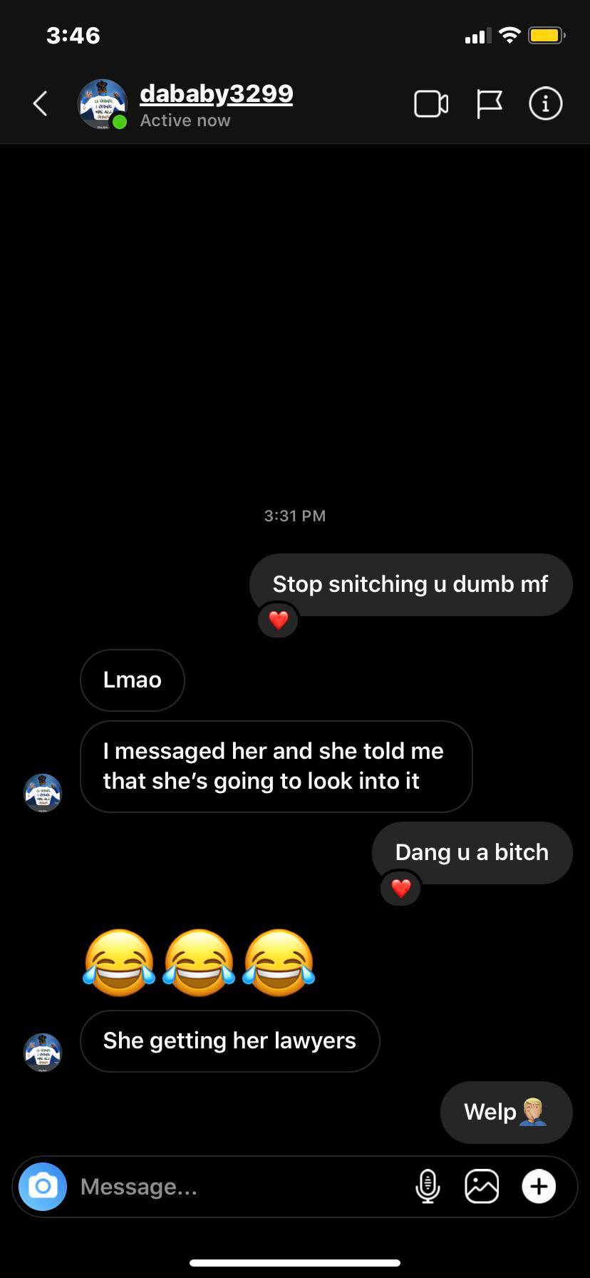 Snitch🤦🏼‍♂️ | Scrolller