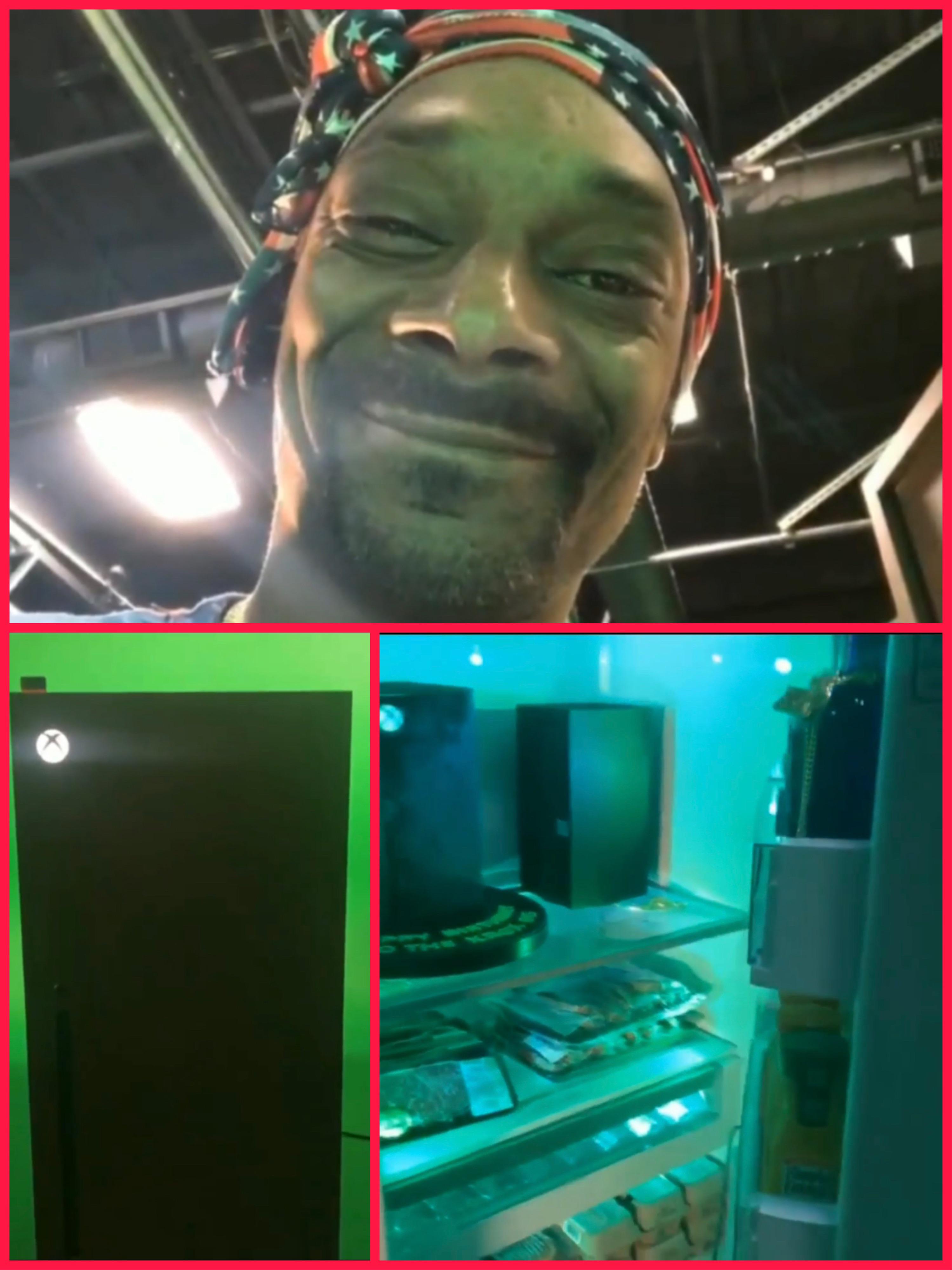 Snoop Dog has an Xbox Series X Fridge | Scrolller