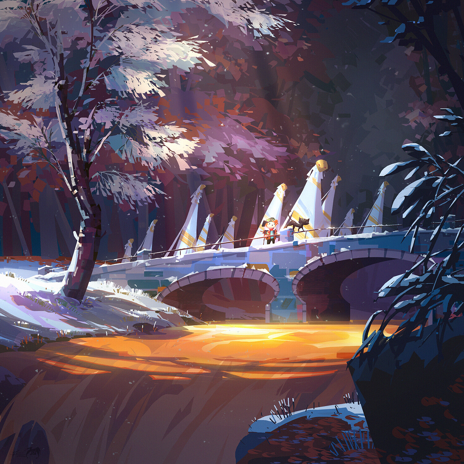 Snow Elves by Yare Yue | Scrolller