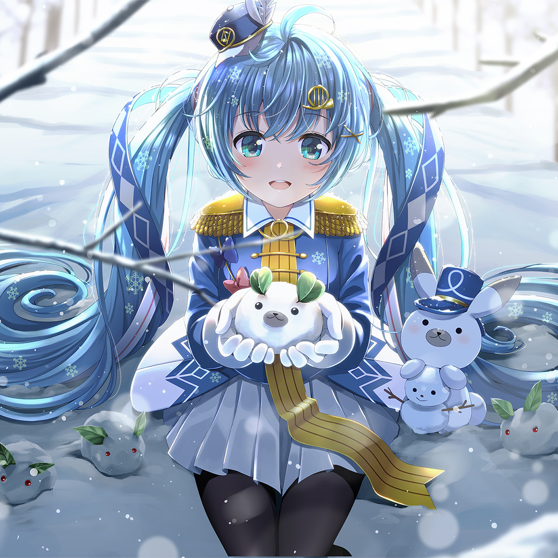 Snow Miku by ののこ | Scrolller