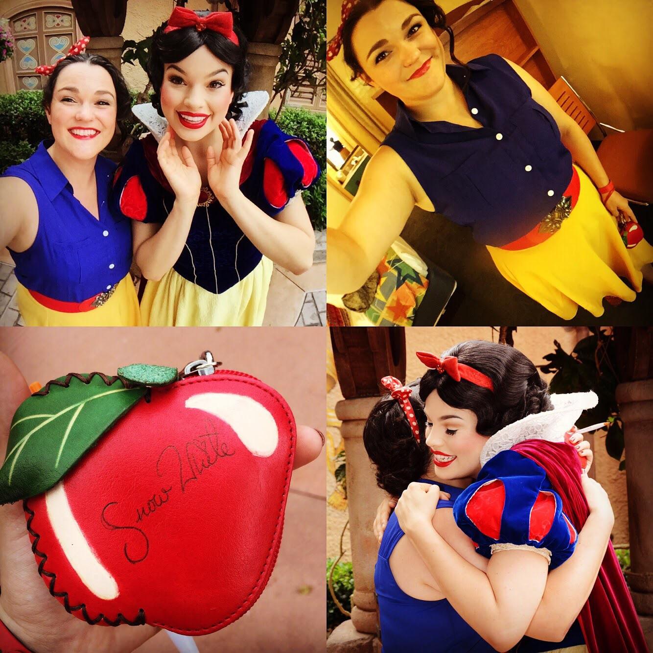 Snow White bounding. She signed my poison Apple :) | Scrolller