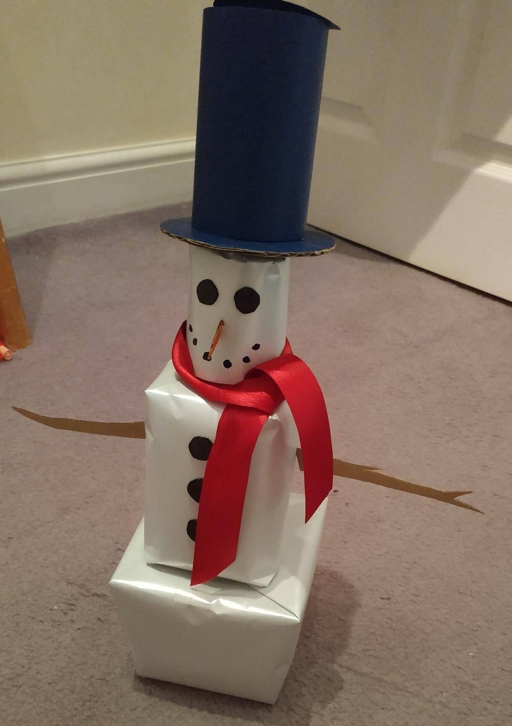 Snowman present stack | Scrolller