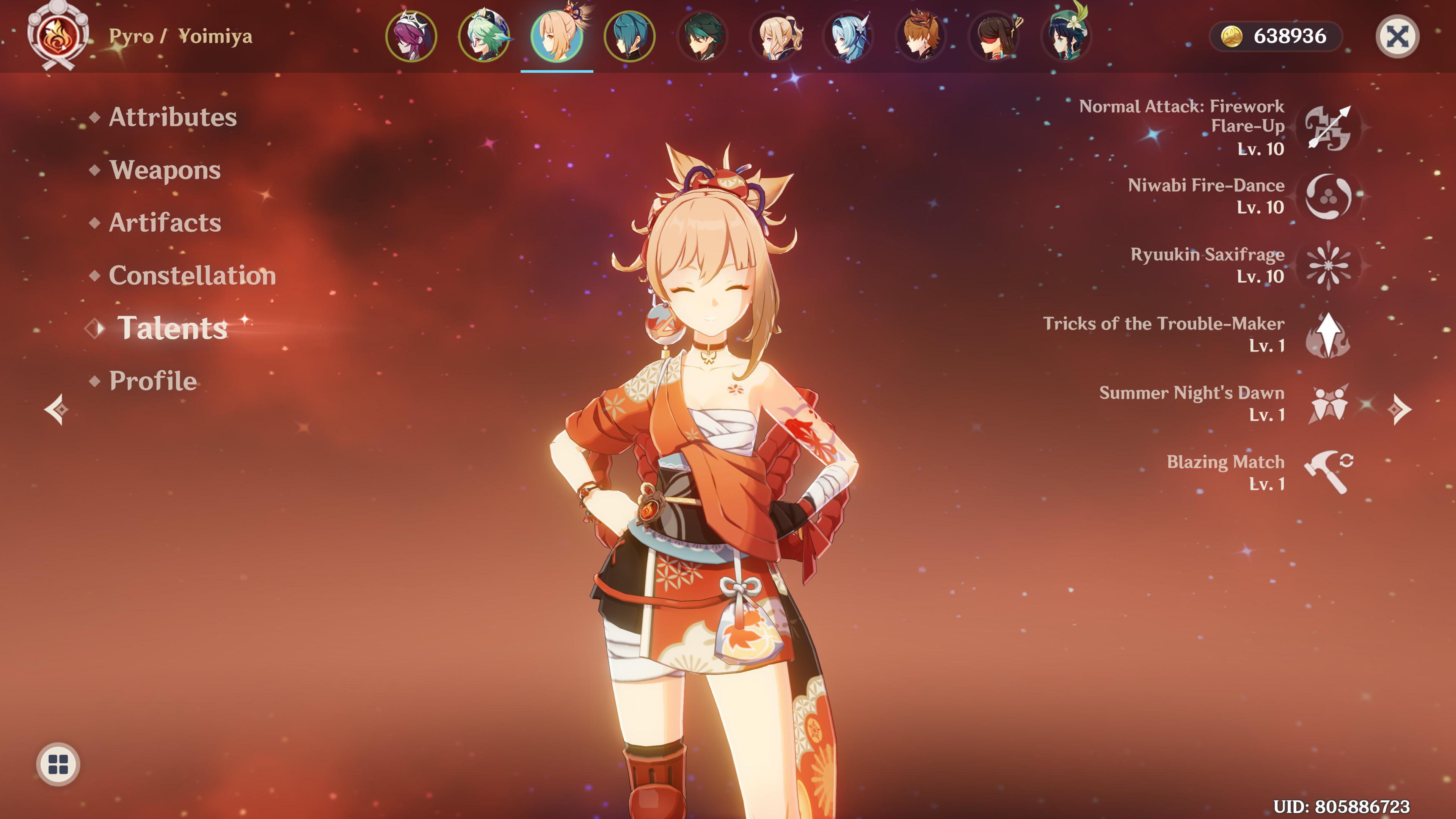 So anyway, I triple crowned Yoimiya | Scrolller