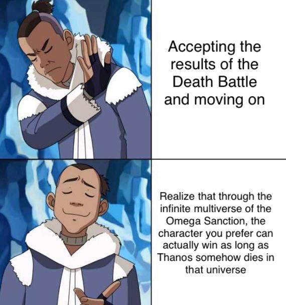 So, I made this Drake meme about Death Battle... | Scrolller