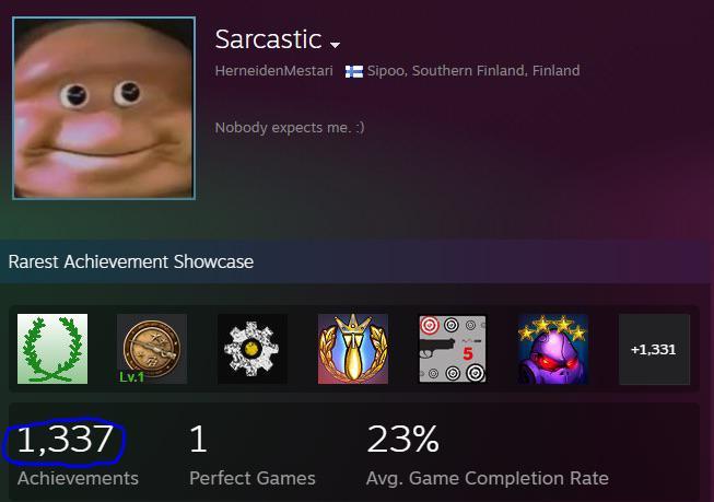 So i saw people showing off their achievements... | Scrolller