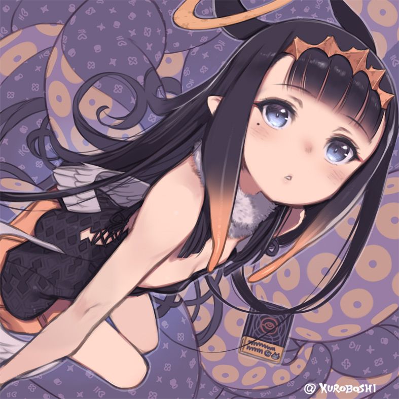 So the tentacles do come out from her gigantic ass. Art by Kuroboshi(Ina's papa) | Scrolller