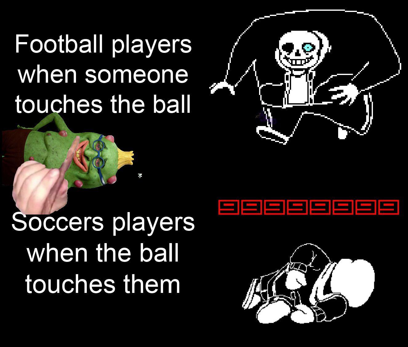 Soccer players are always having a “bad time” | Scrolller