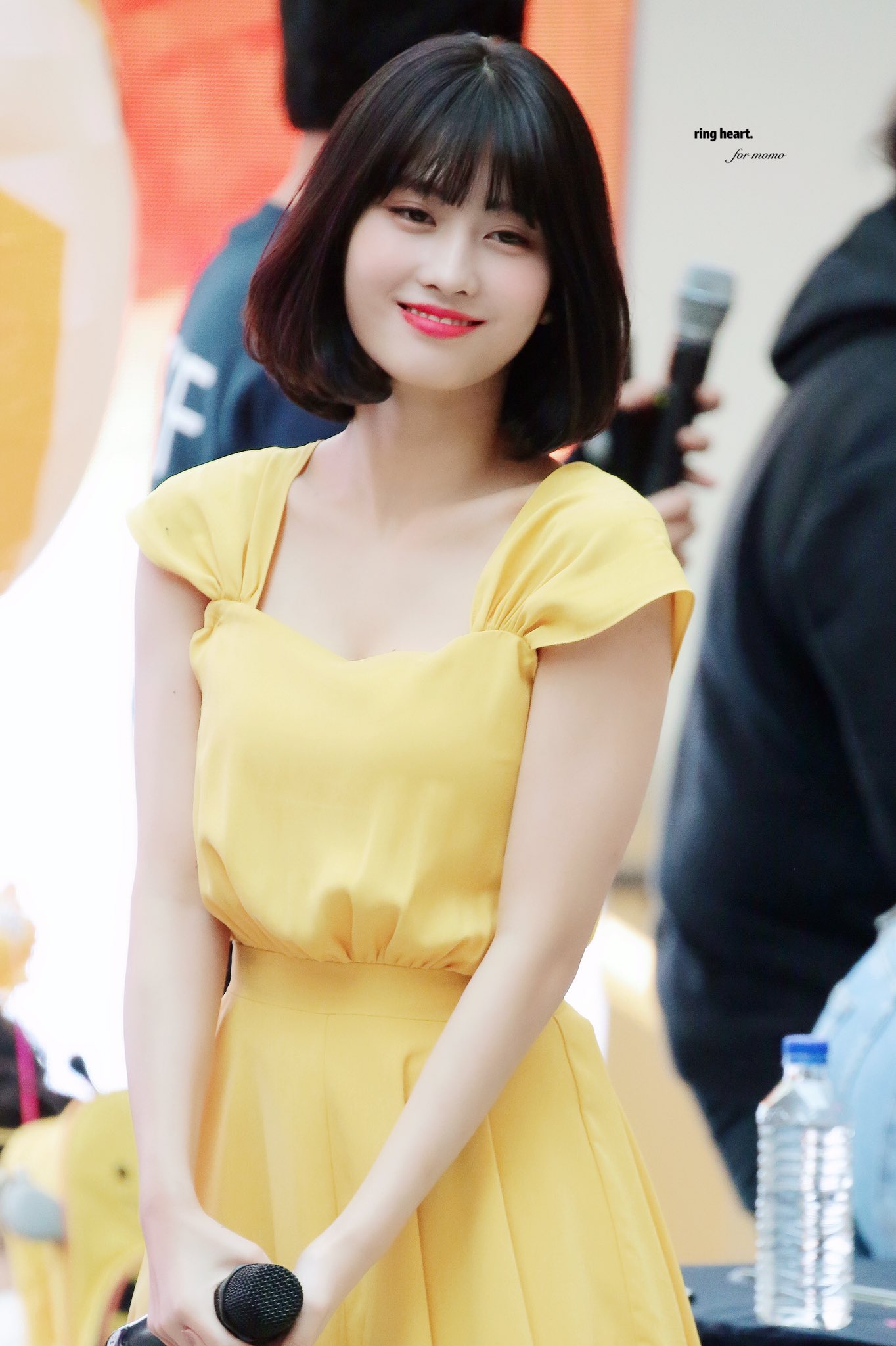 Softly smiling Momo | Scrolller