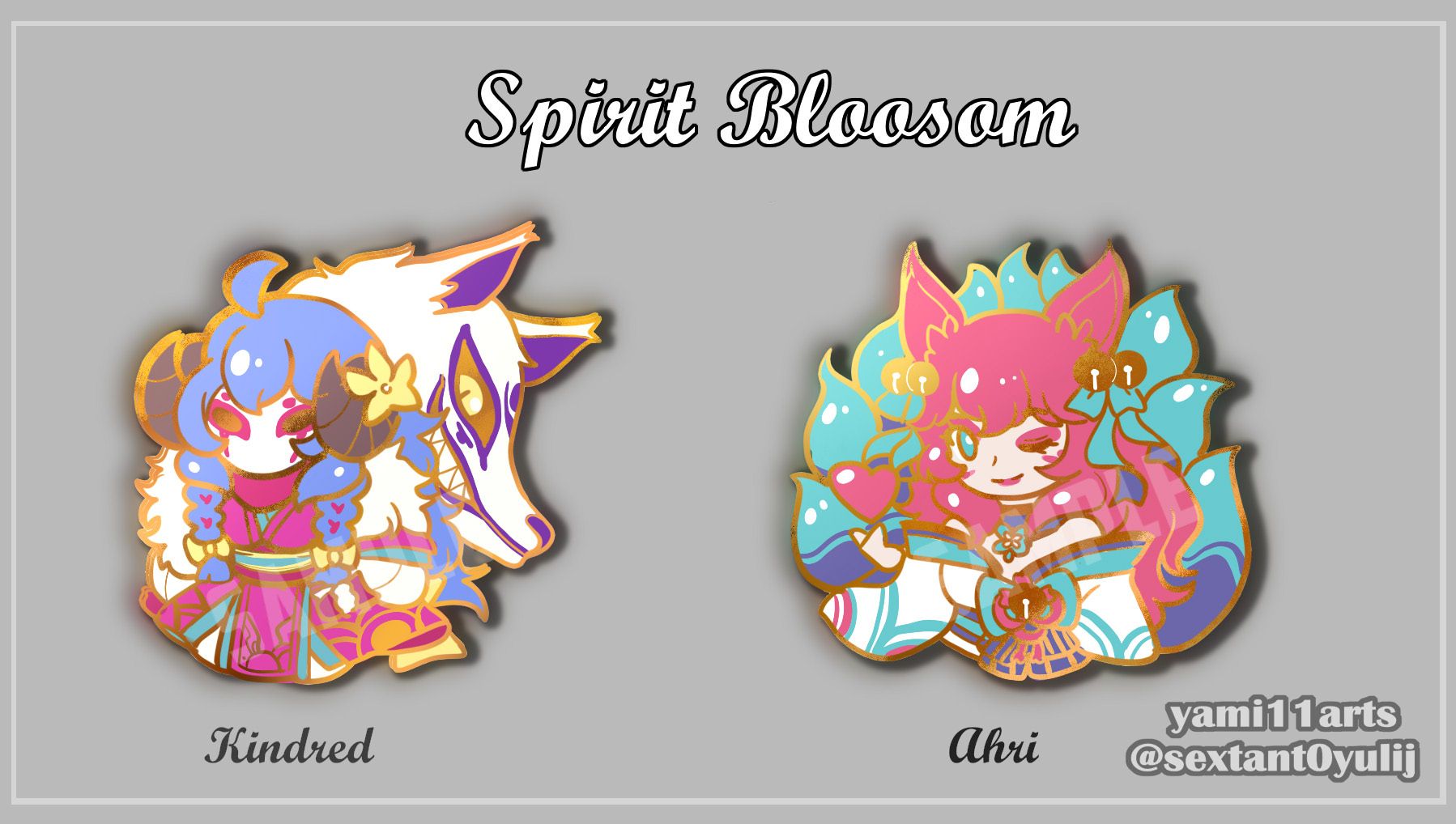 soirit bloosom kindred and ahri | Scrolller