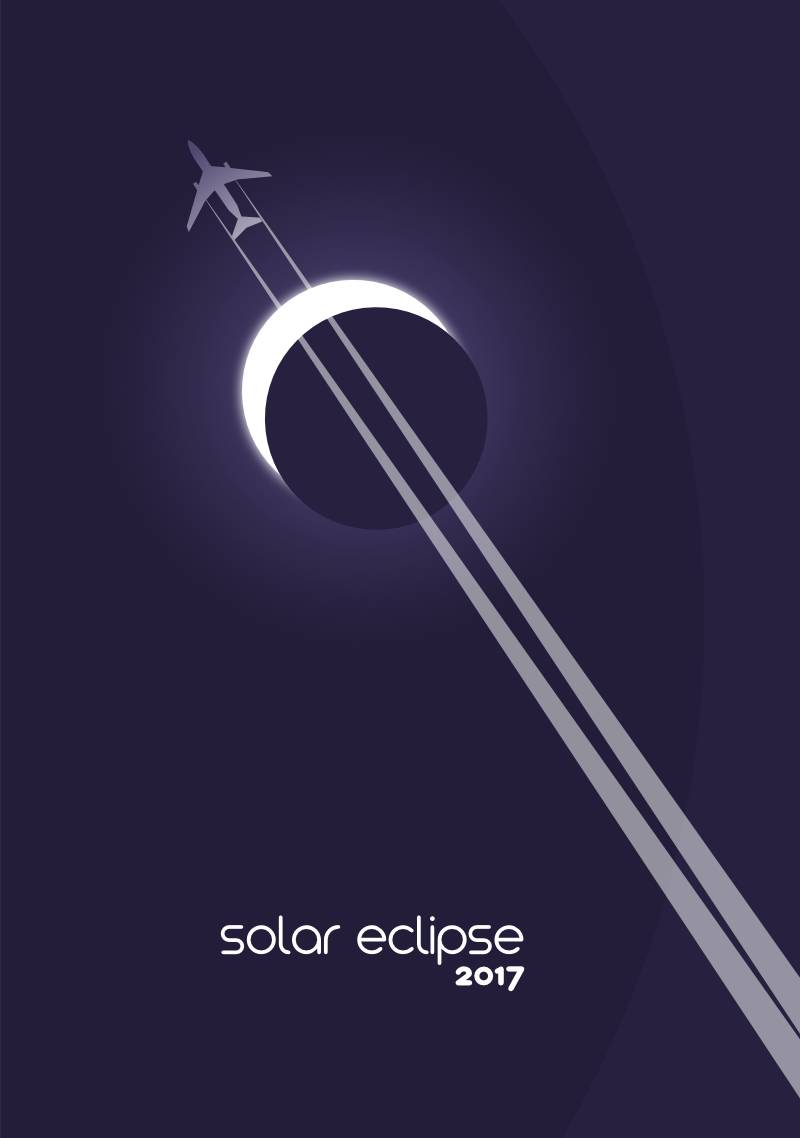 Solar eclipse illustration Inspired by photo in r/pics | Scrolller