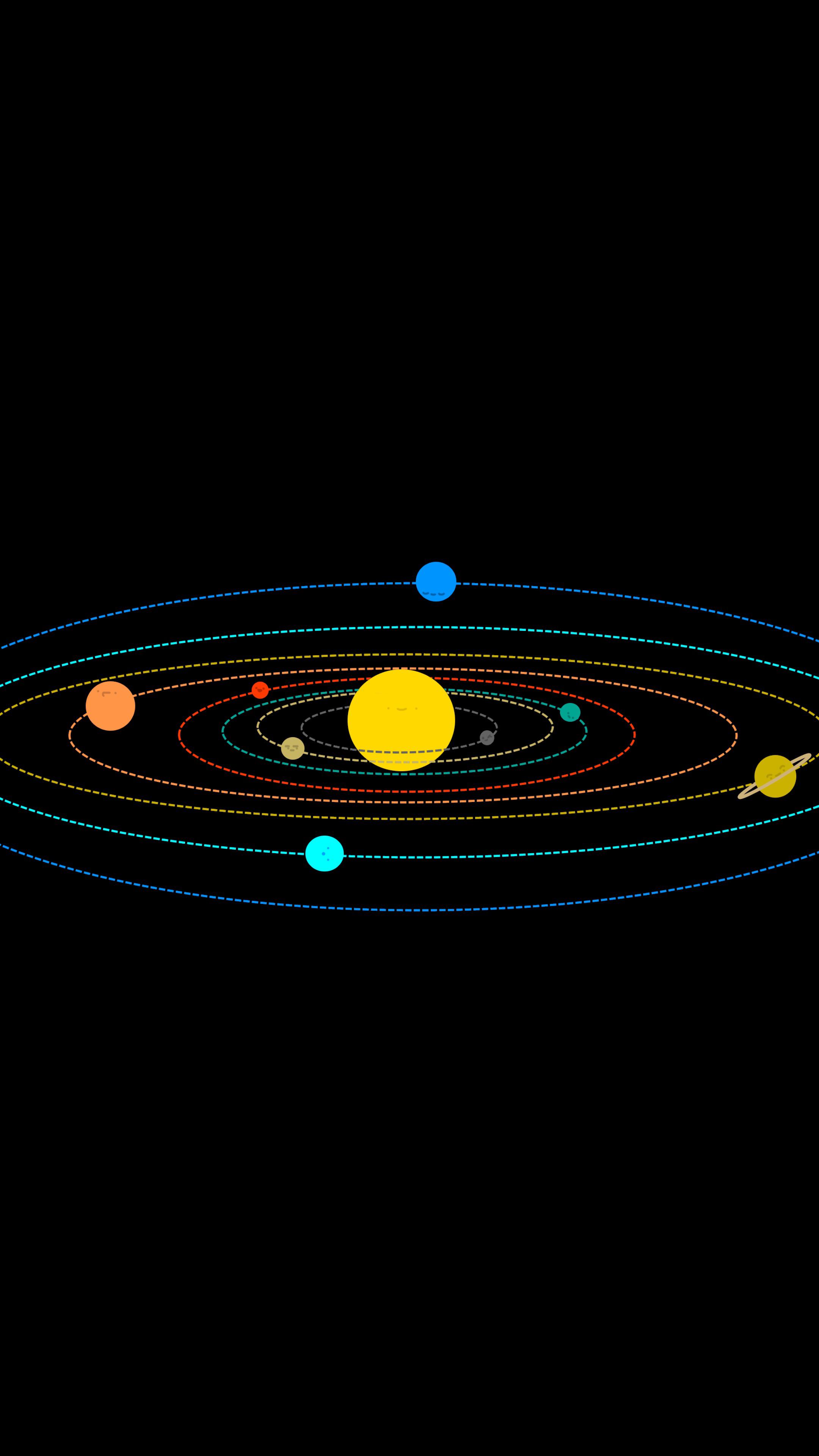 Solar System v3 (2160x3840) | Scrolller