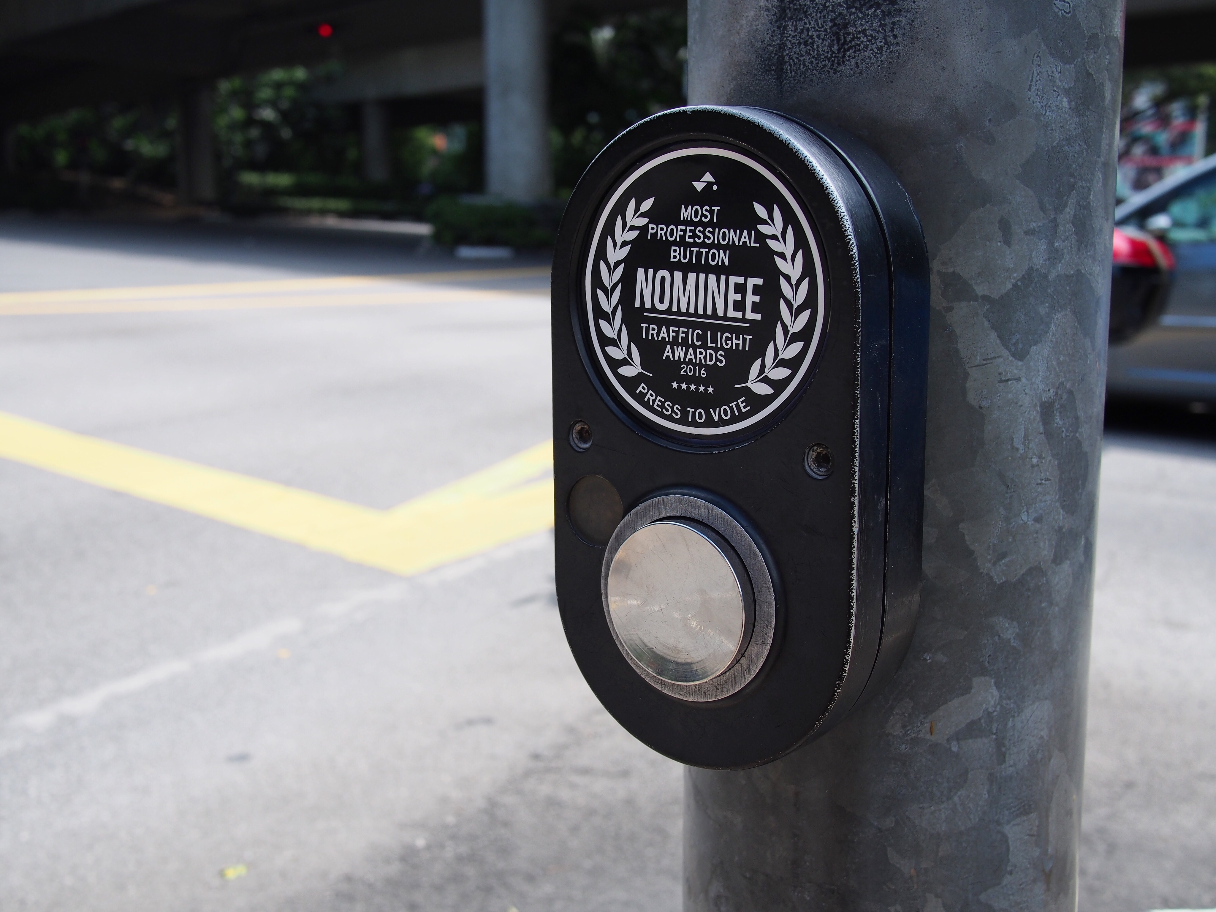 Some artist made up a Traffic Light Awards, making traffic lights around the island 'nominees ...