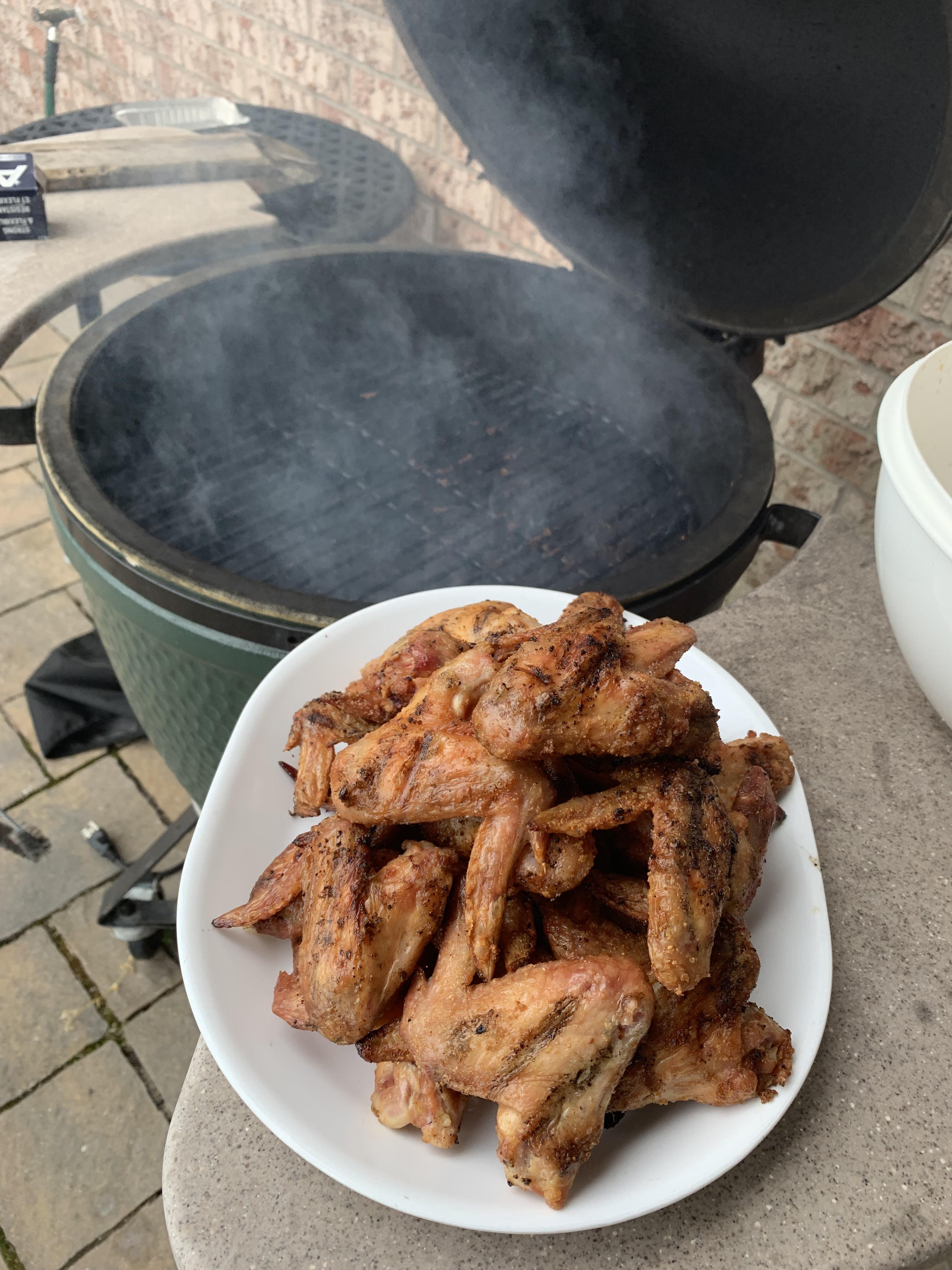 Some grilled wings for the weekend. | Scrolller