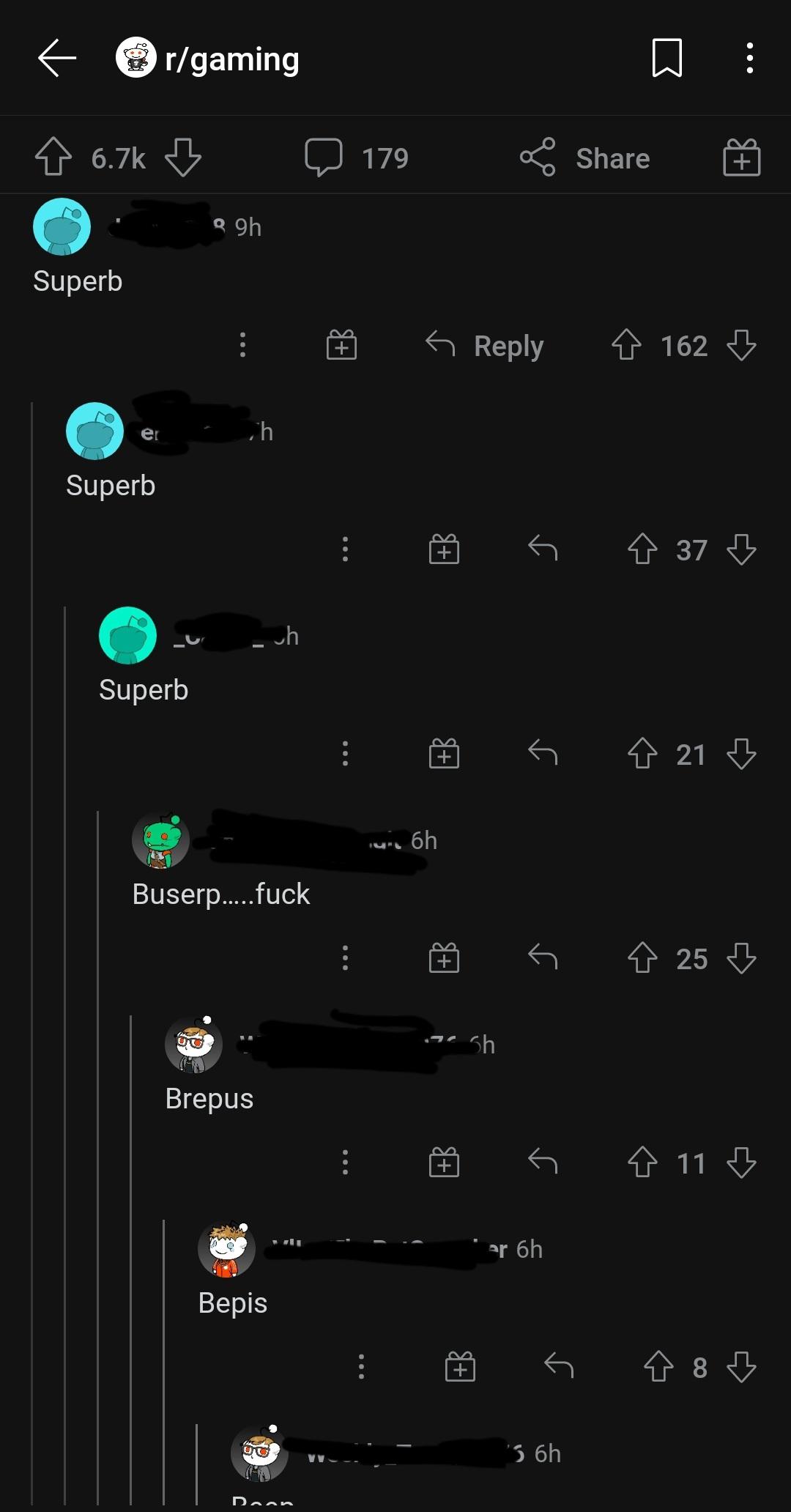 Some of them were just the same people going back and forth with it | Scrolller