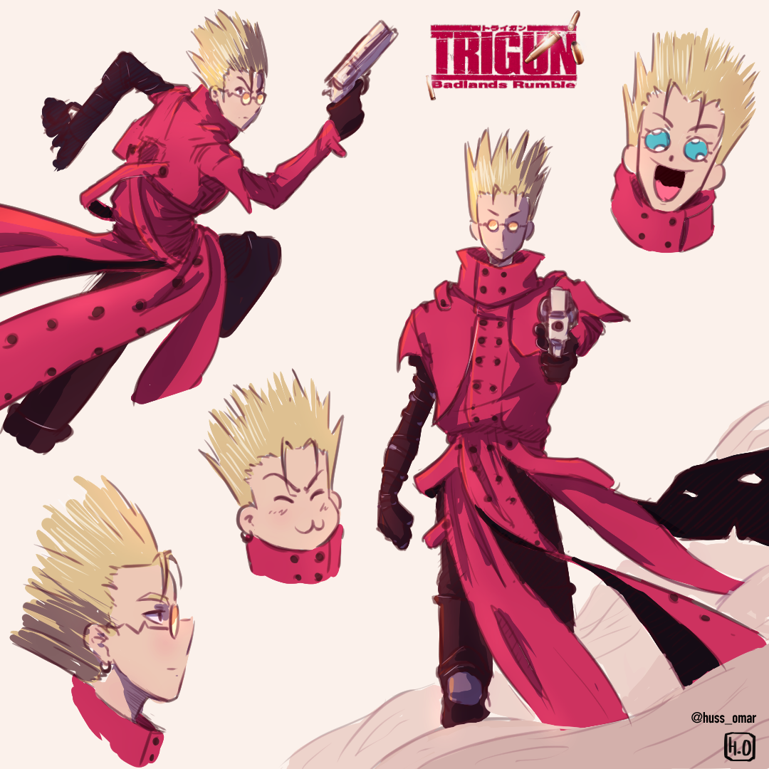 Some old Vash sketches I made | Scrolller