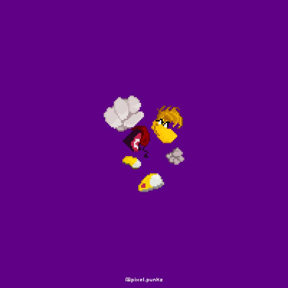 some pixel Rayman fan art | Scrolller