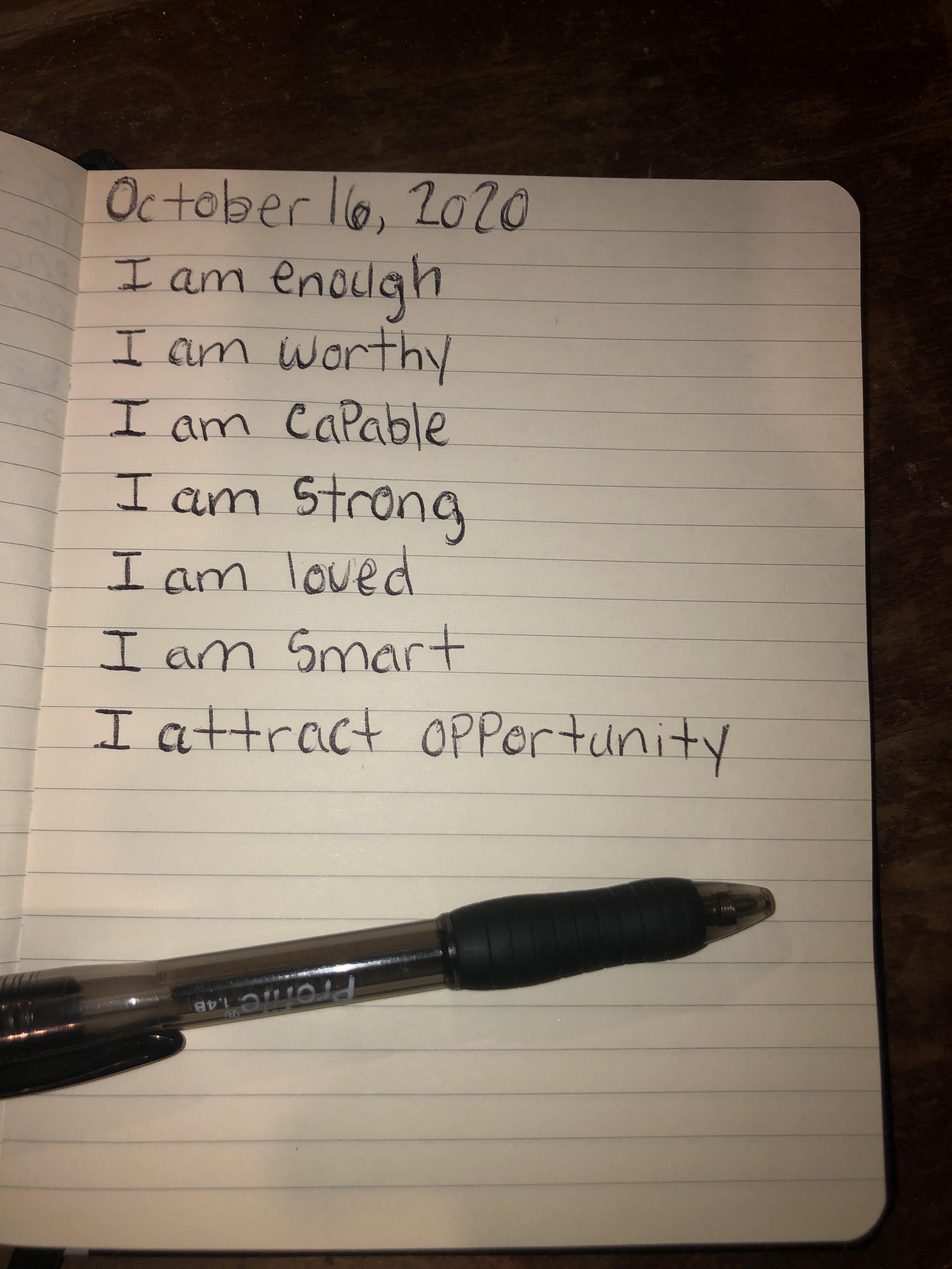 Some positive affirmations to start your day off right. | Scrolller