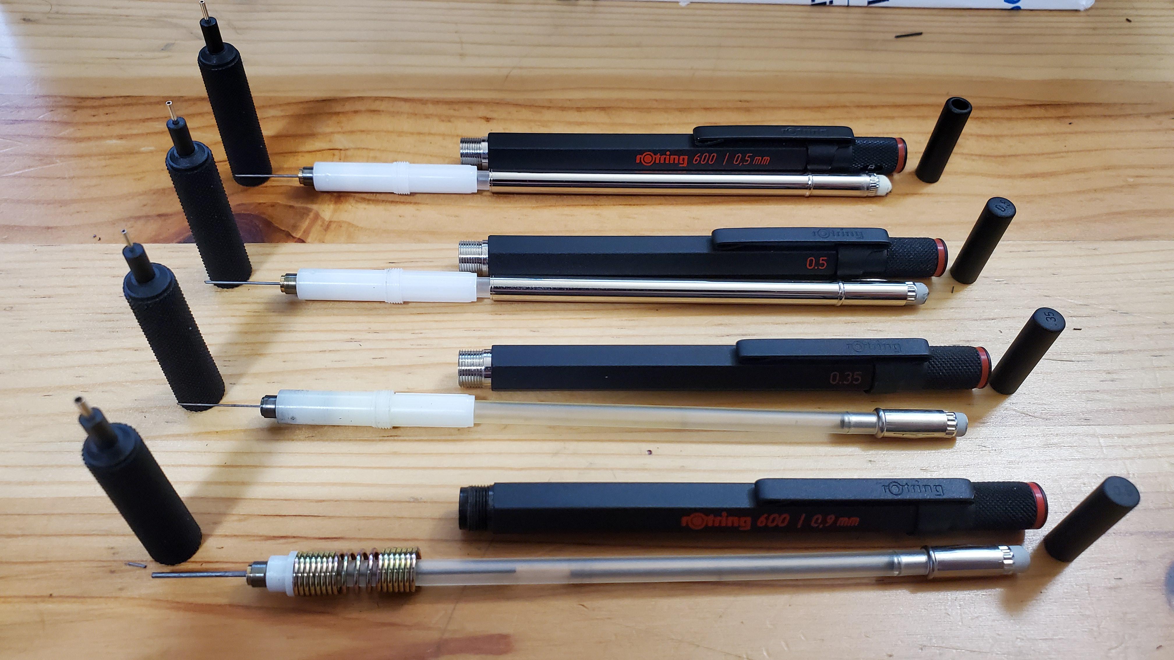Some Rotring 600 internals | Scrolller