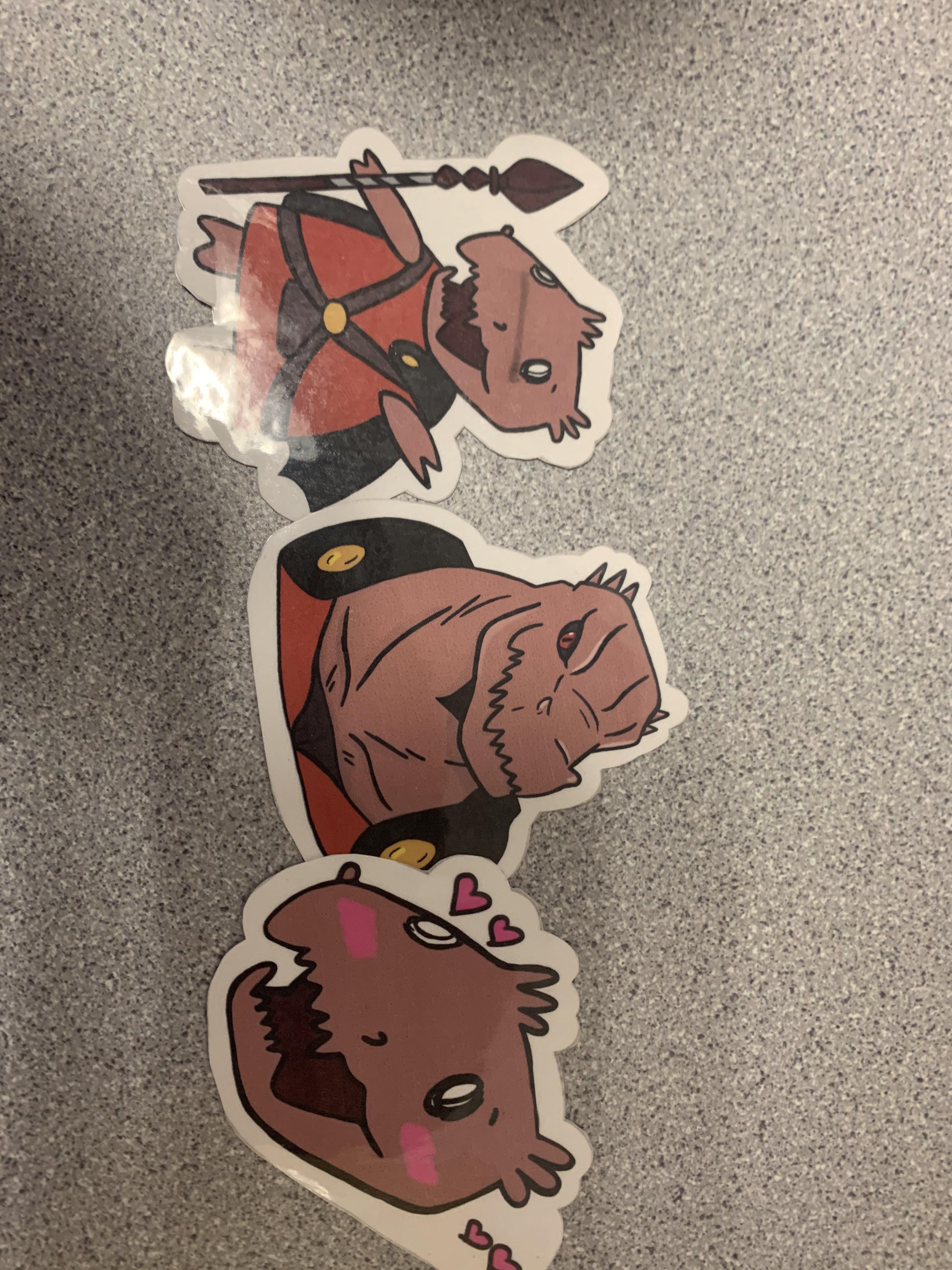 Some stickers my wife made for me | Scrolller