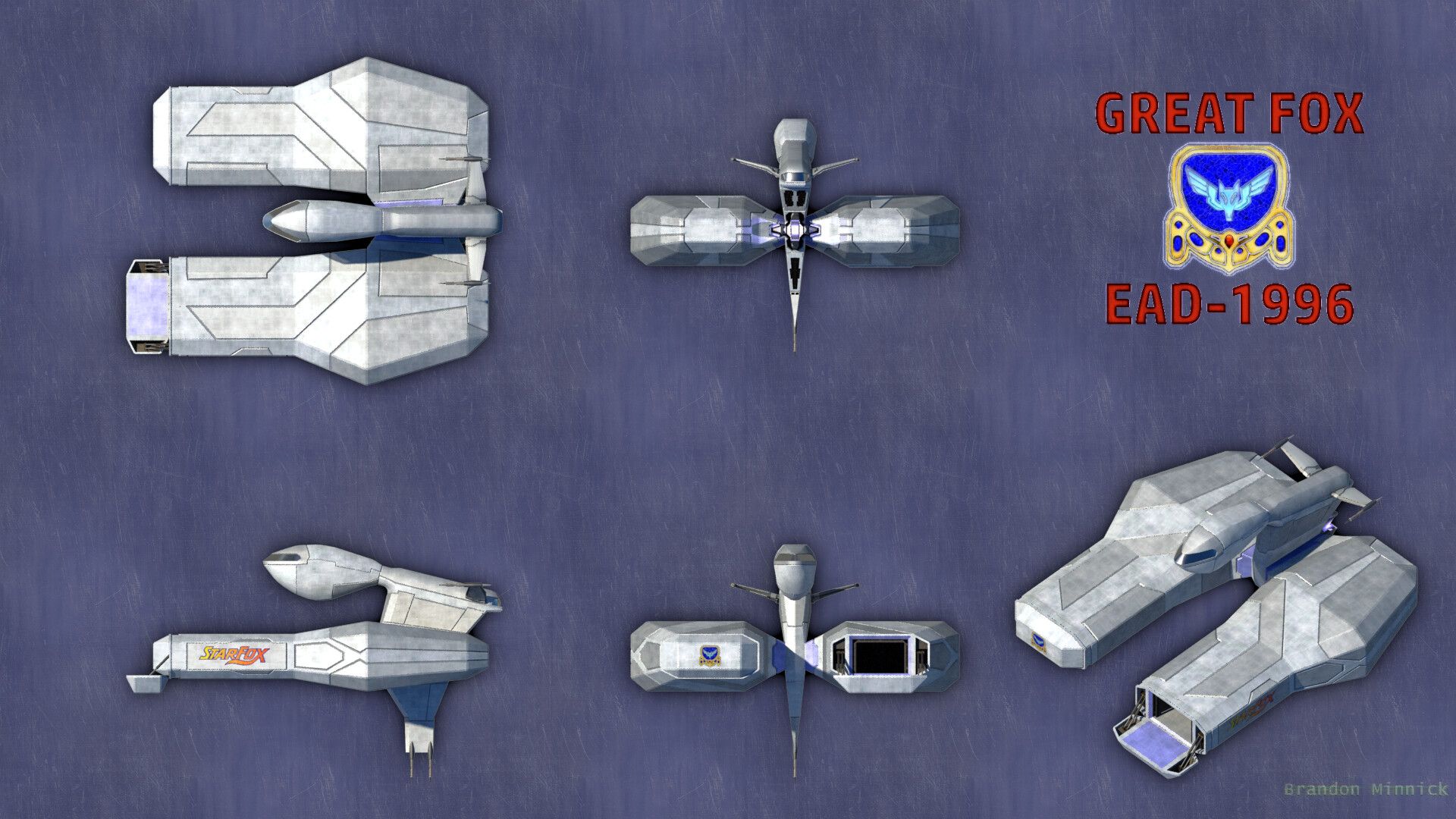 Someone made a Redux of the Great Fox from Star Fox 2. | Scrolller