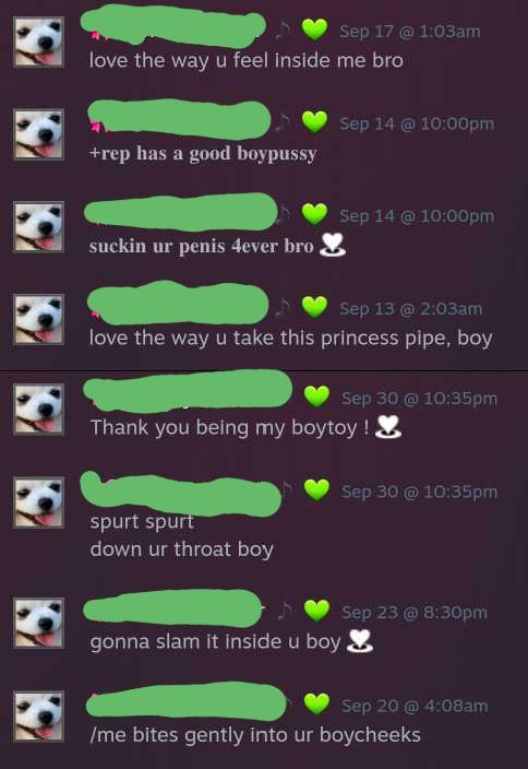 someone randomly typed this out in my friend's comment section | Scrolller