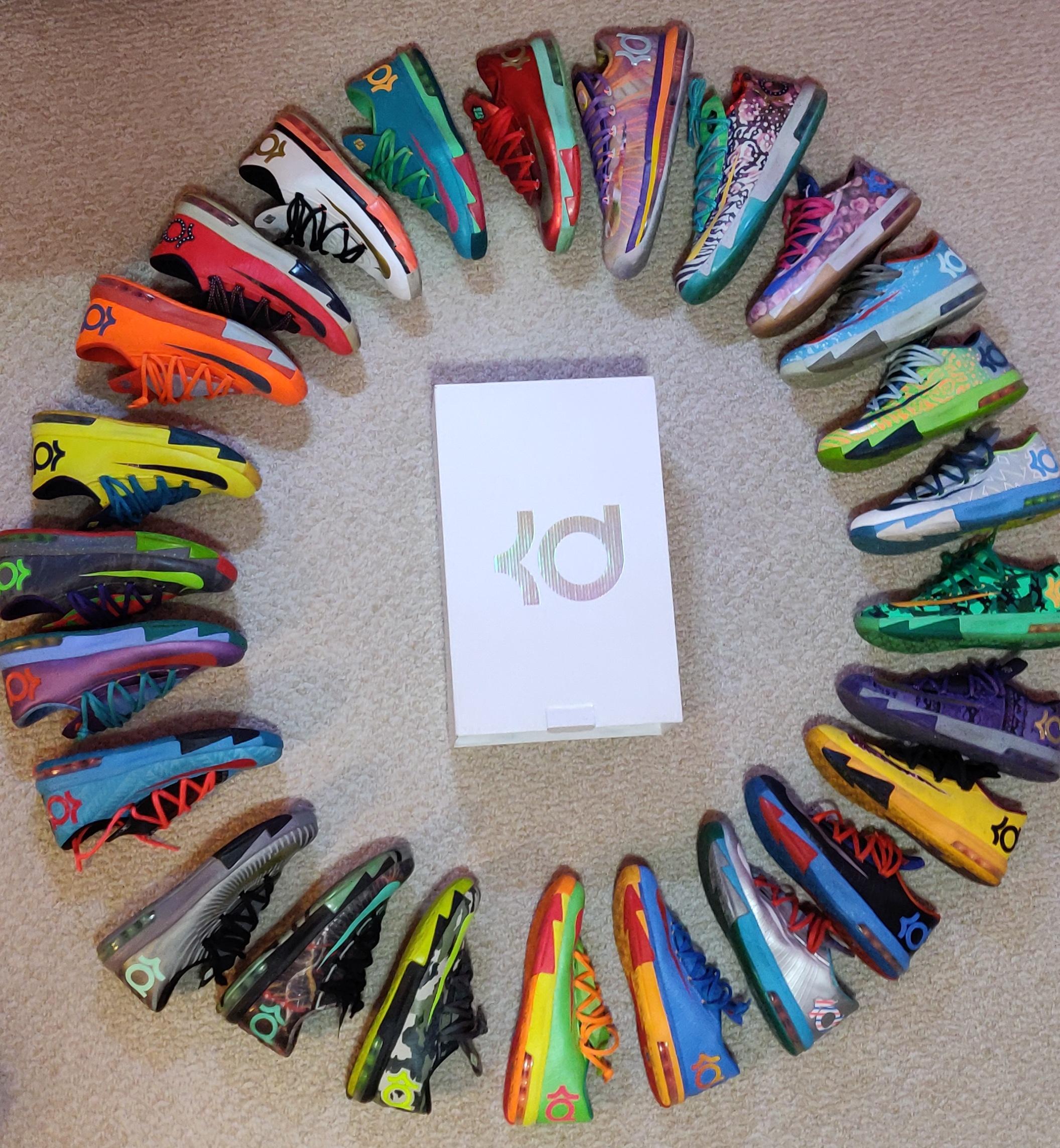 Someone recommended I post my KD 6 collection here in the sub, so here's my first post! | Scrolller