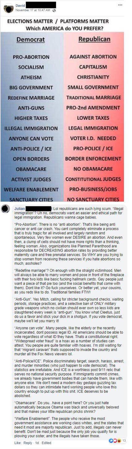 Someone set his “facts” straight | Scrolller