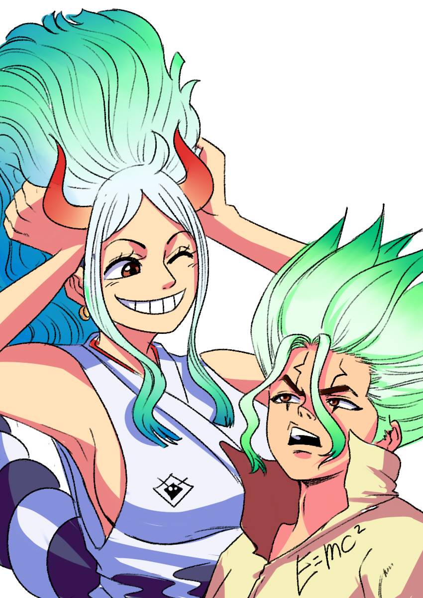 Someone stop Senku's hair | Scrolller
