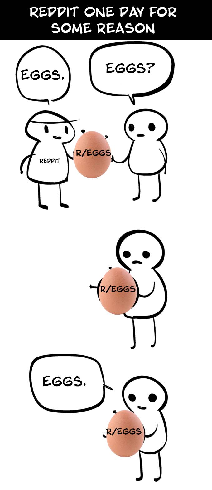 Sometimes you just need eggs | Scrolller