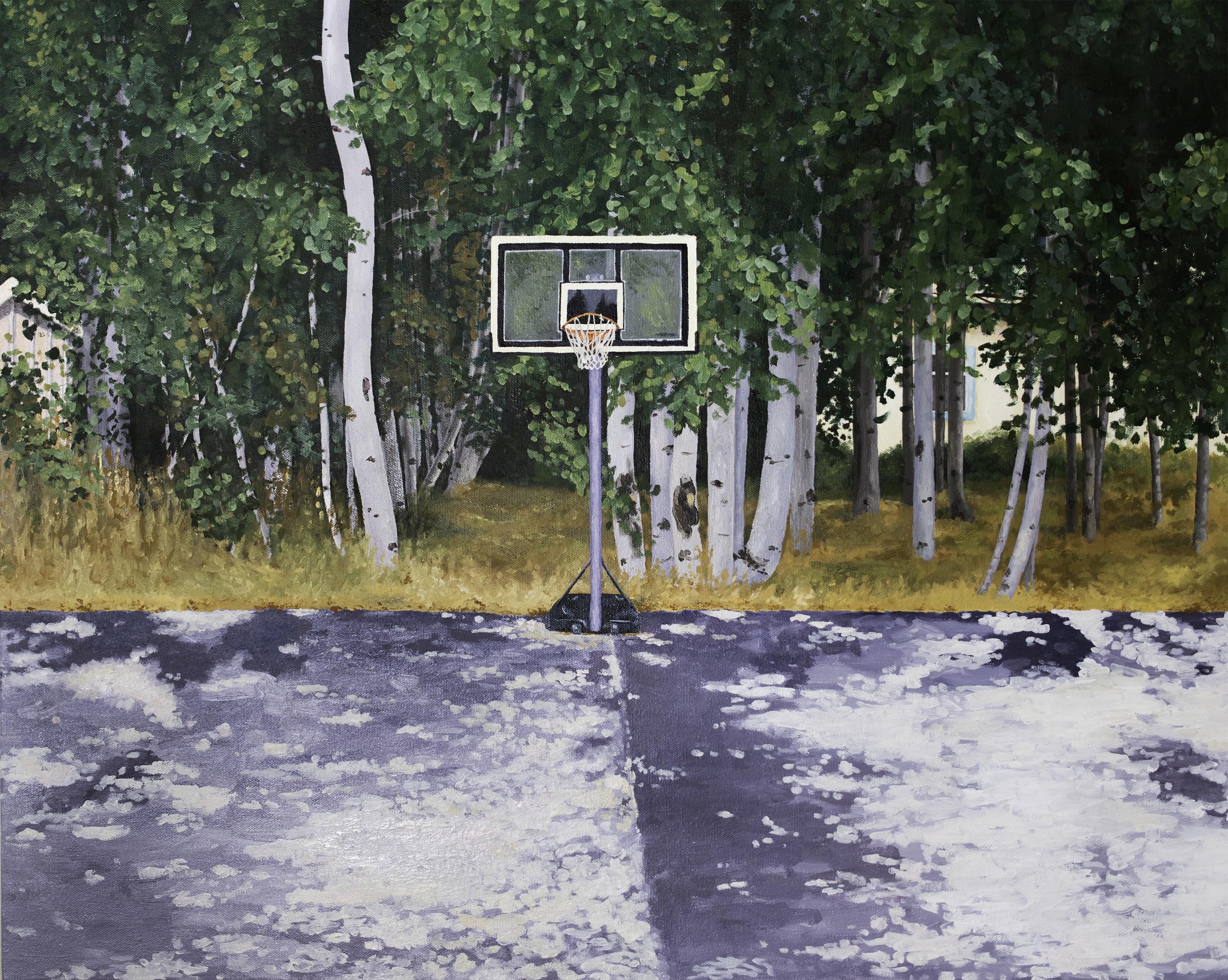 Somewhere in Eastern Oregon, me, oil on canvas, 2020 | Scrolller