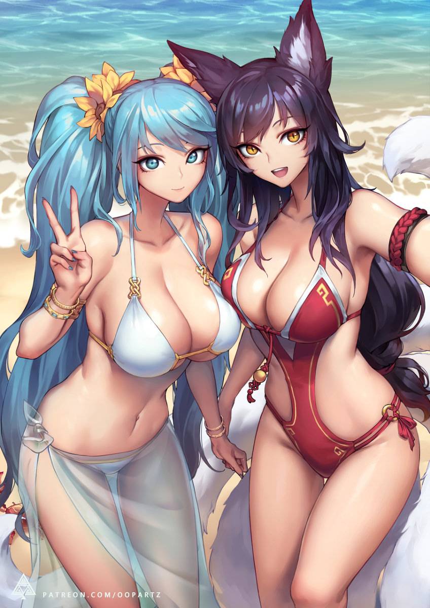 Sona and Ahri | Scrolller