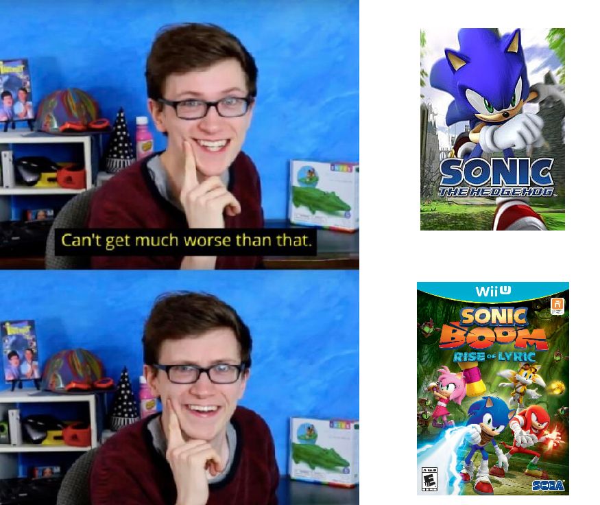 Sonic Glitching. | Scrolller