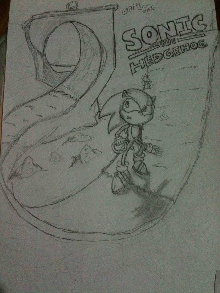 Sonic The Hedgehog in Green Hill Zone | Scrolller