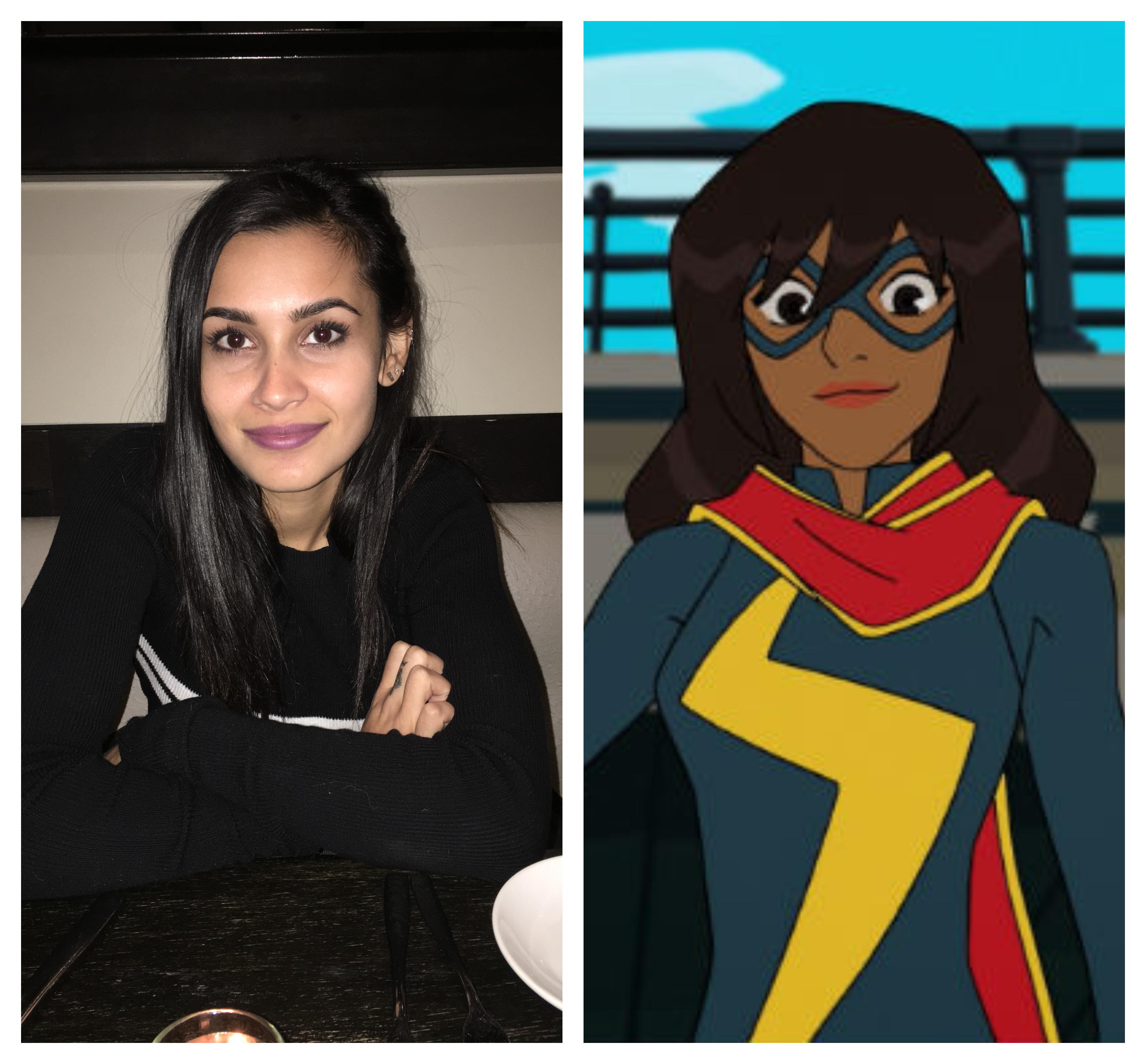 Sophia Taylor Ali as Kamala Khan/Ms. Marvel [MCU fancast] | Scrolller