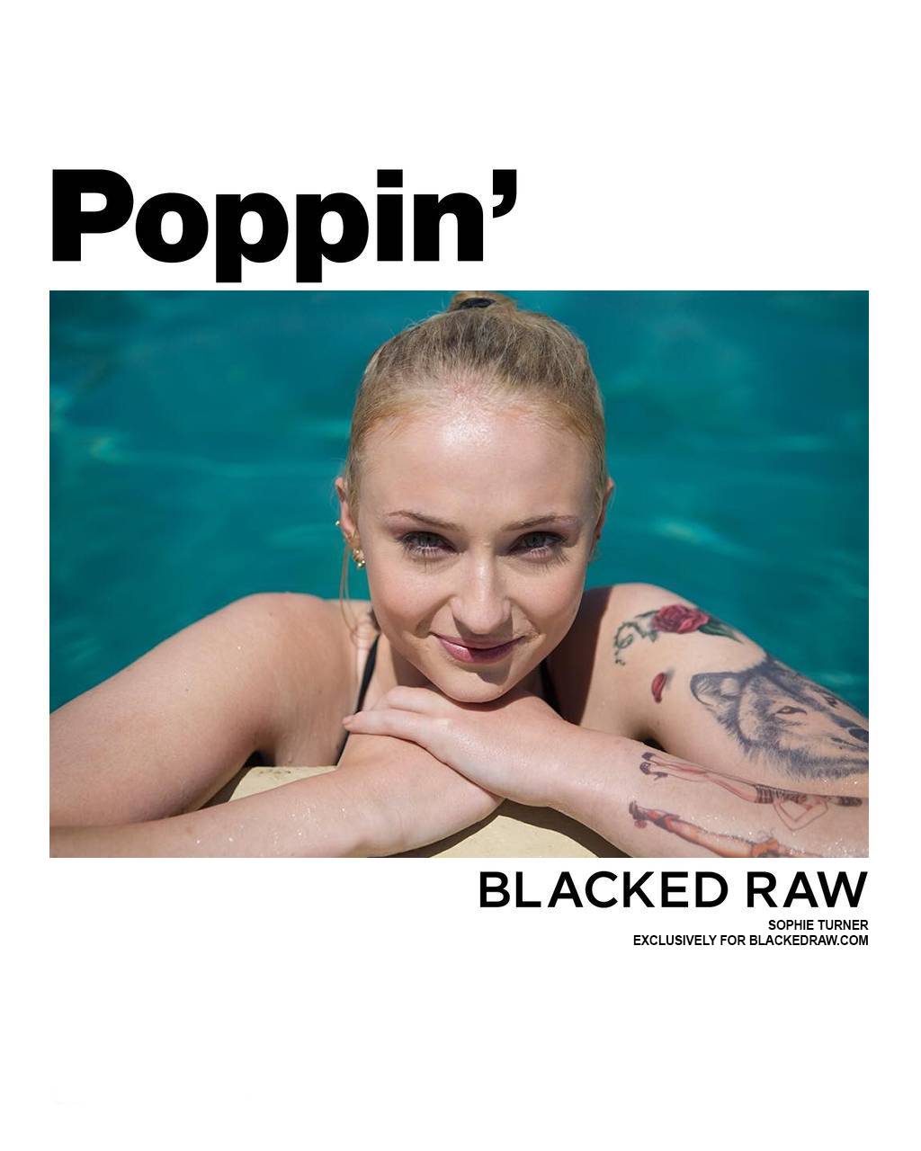 Sophie Turner for BlackedRaw | Scrolller