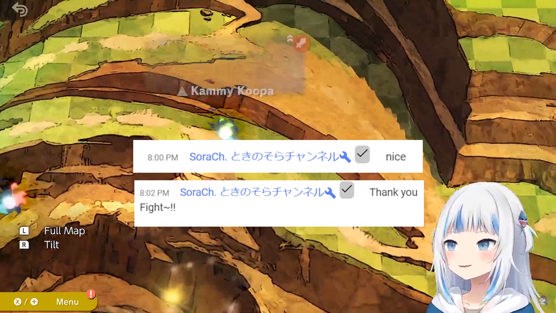 Sora herself watching Gura getting obliterated in Smash | Scrolller