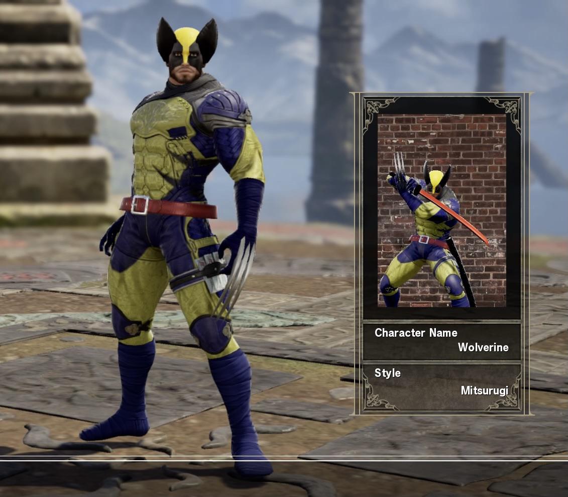 [Soul Calibur VI] Wolverine | Scrolller