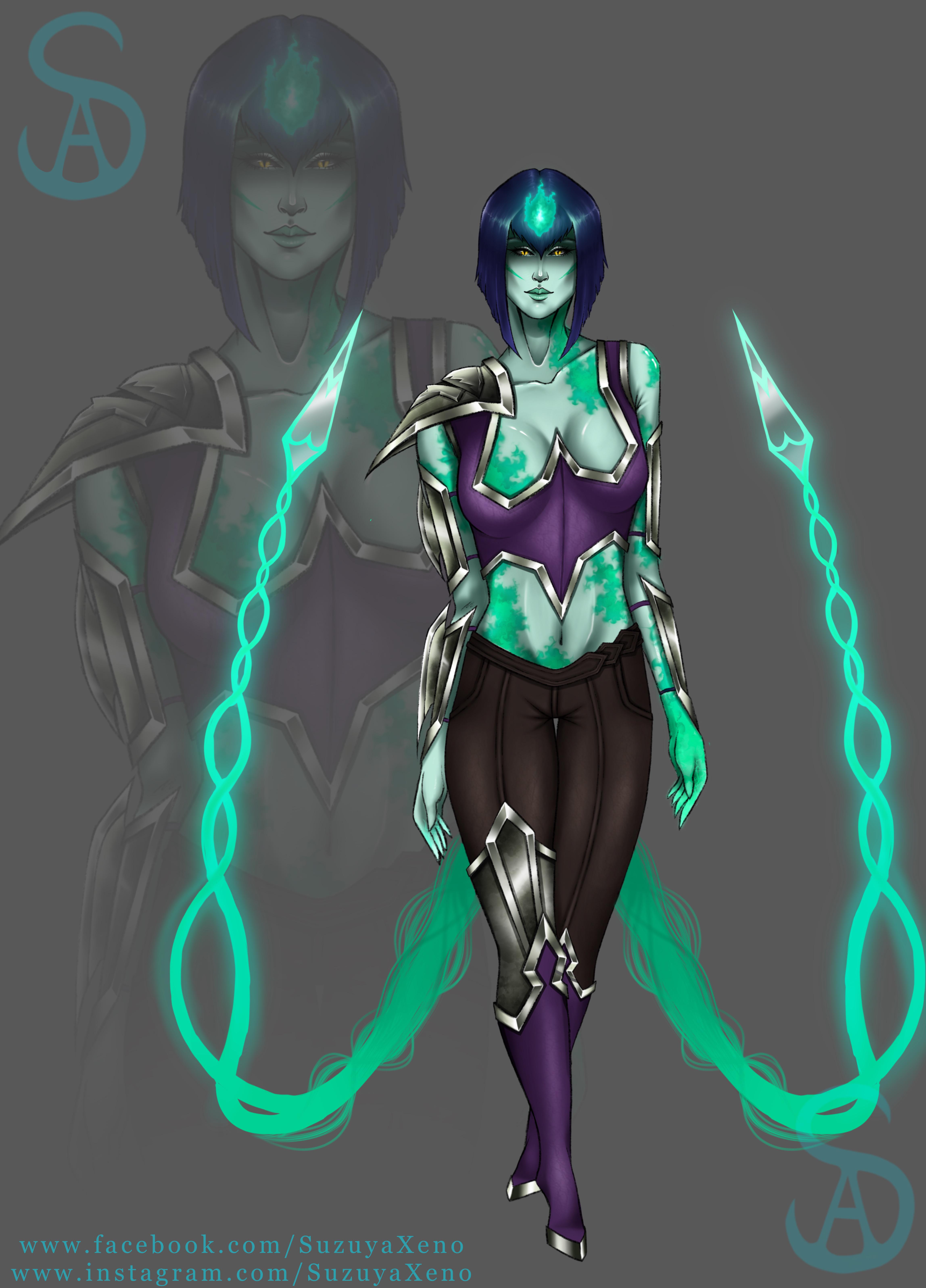 Soulstealer Evelynn Fan Skin Concept | Scrolller