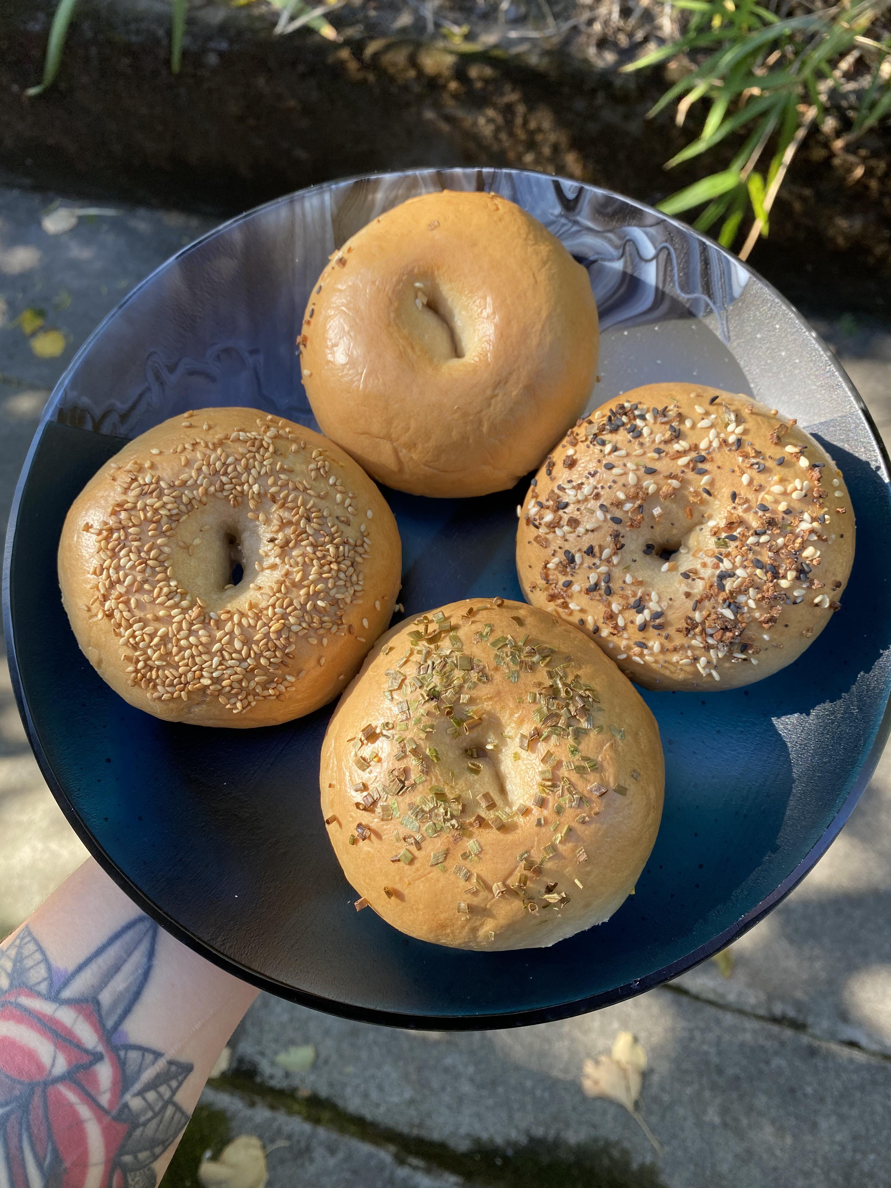 Sourdough bagels! | Scrolller