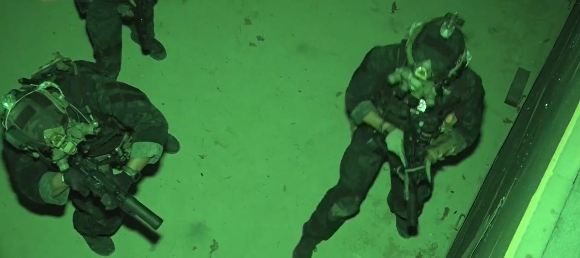 South Korean 707 Operators during a night CQB drill. [1919x855] | Scrolller