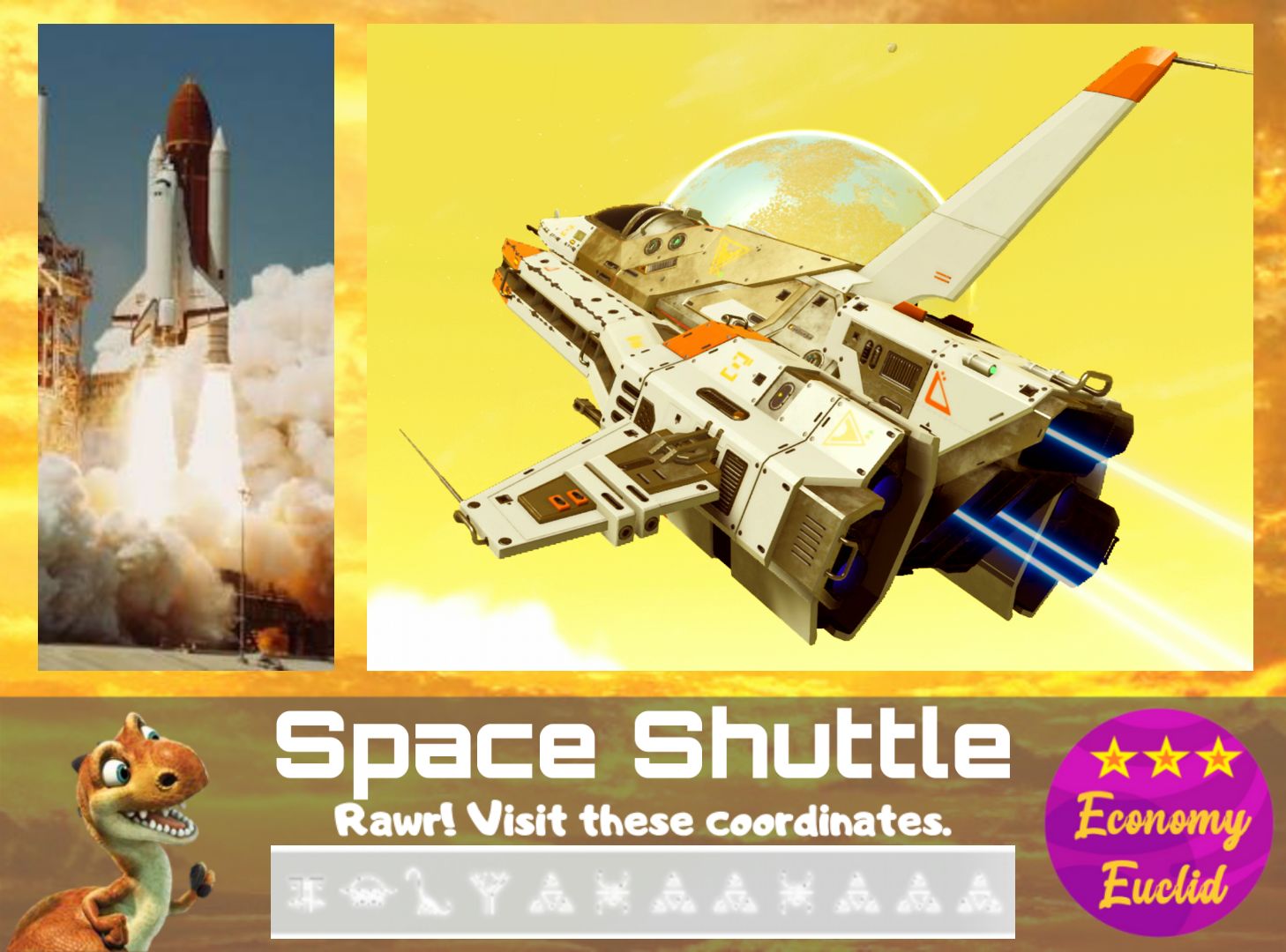 Space Shuttle Lookalike - White, Red & Steel Chrome Shockwave Jet Heavy Fighter. | Scrolller