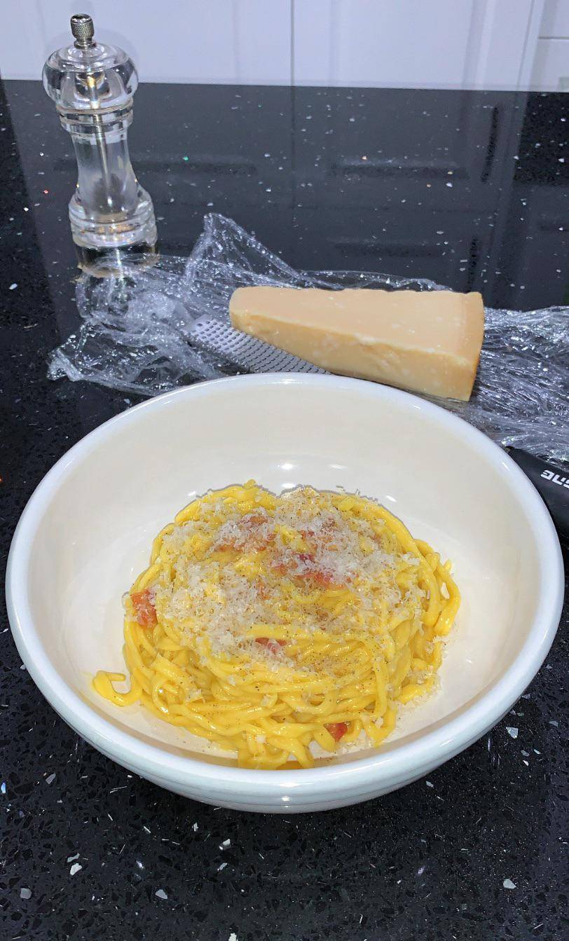 Spaghetti carbonara! | Scrolller
