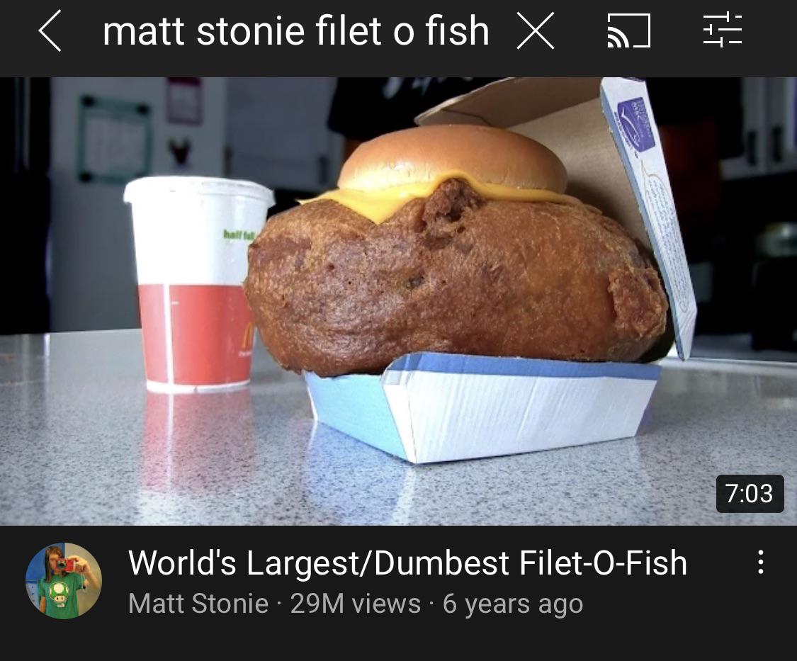 Speaking of filet-o-fish | Scrolller