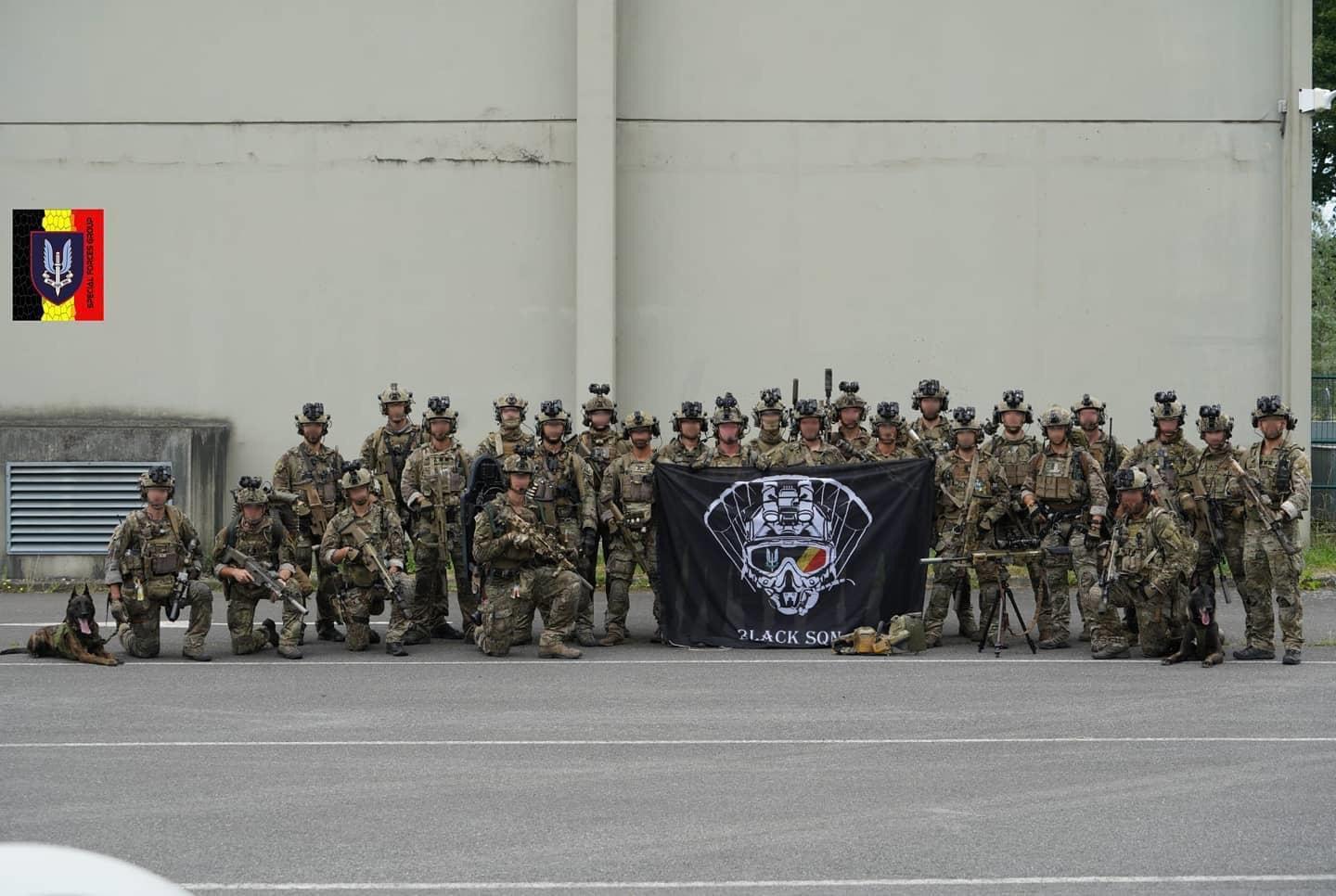 Special Forces Group Belgium, Black Squadron.[1.440x966] | Scrolller