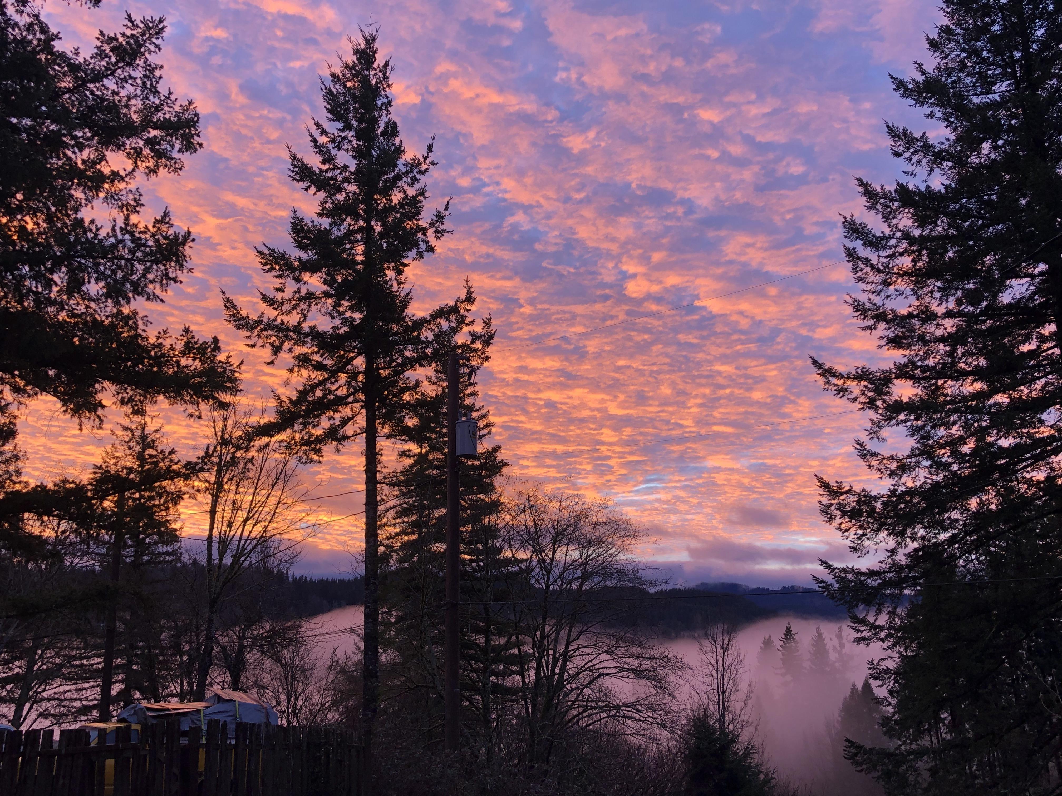 Spectacular sunrise near the Oregon Coast | Scrolller