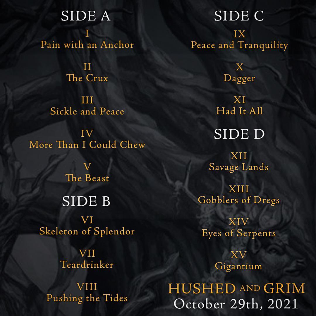 Speculative Double LP Tracklist for ‘Hushed and Grim’🌳 | Scrolller