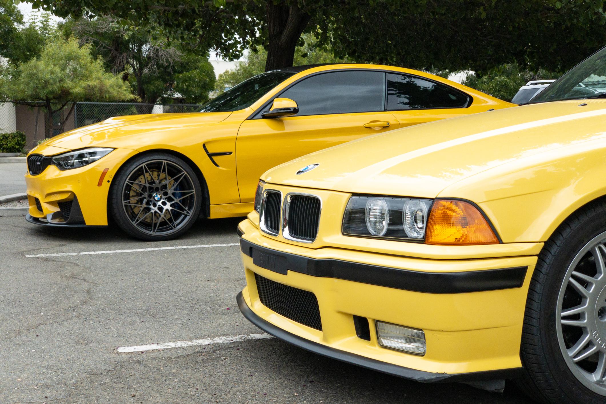 Speed Yellow F82 and Dakar Yellow E36 | Scrolller