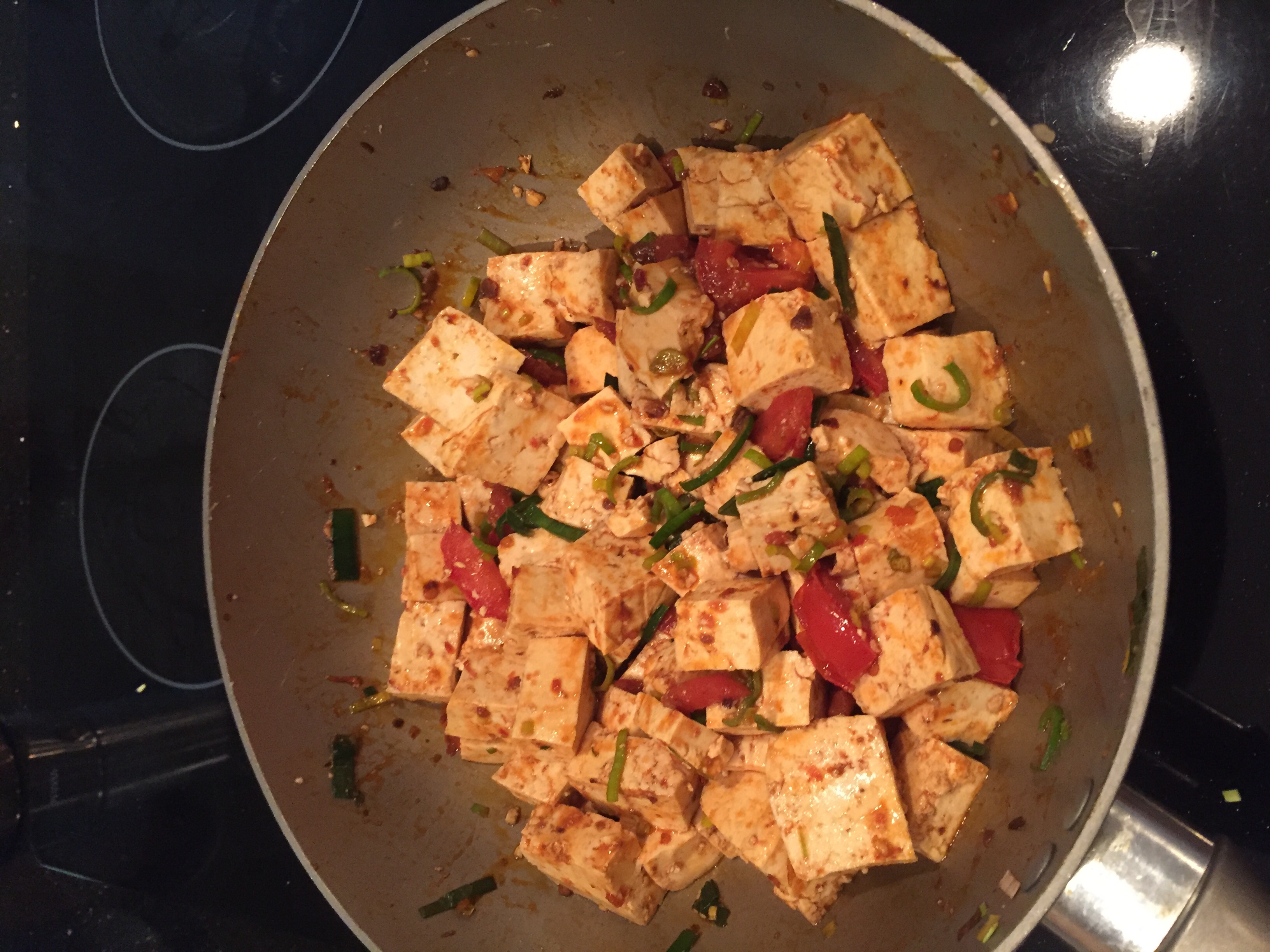Spicy tofu I made! | Scrolller