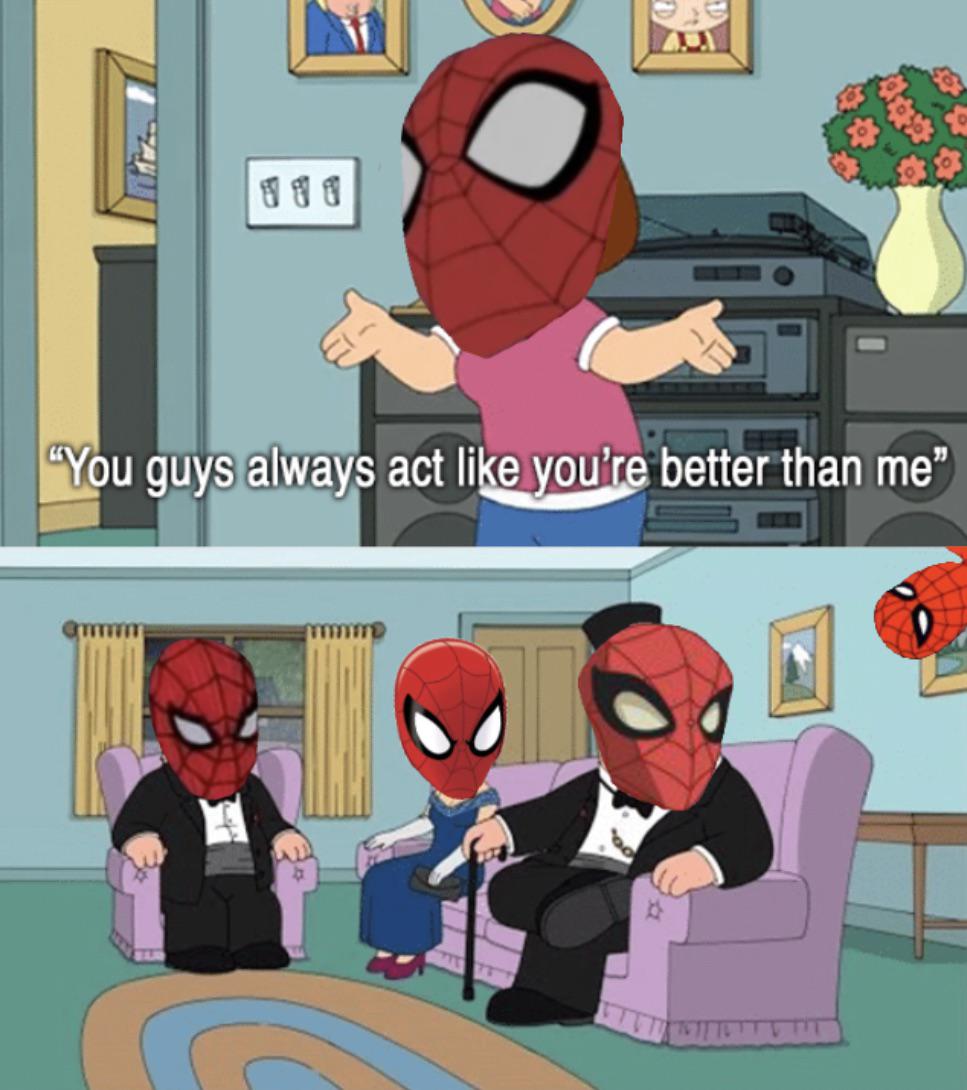 Spider man cartoons be like: | Scrolller